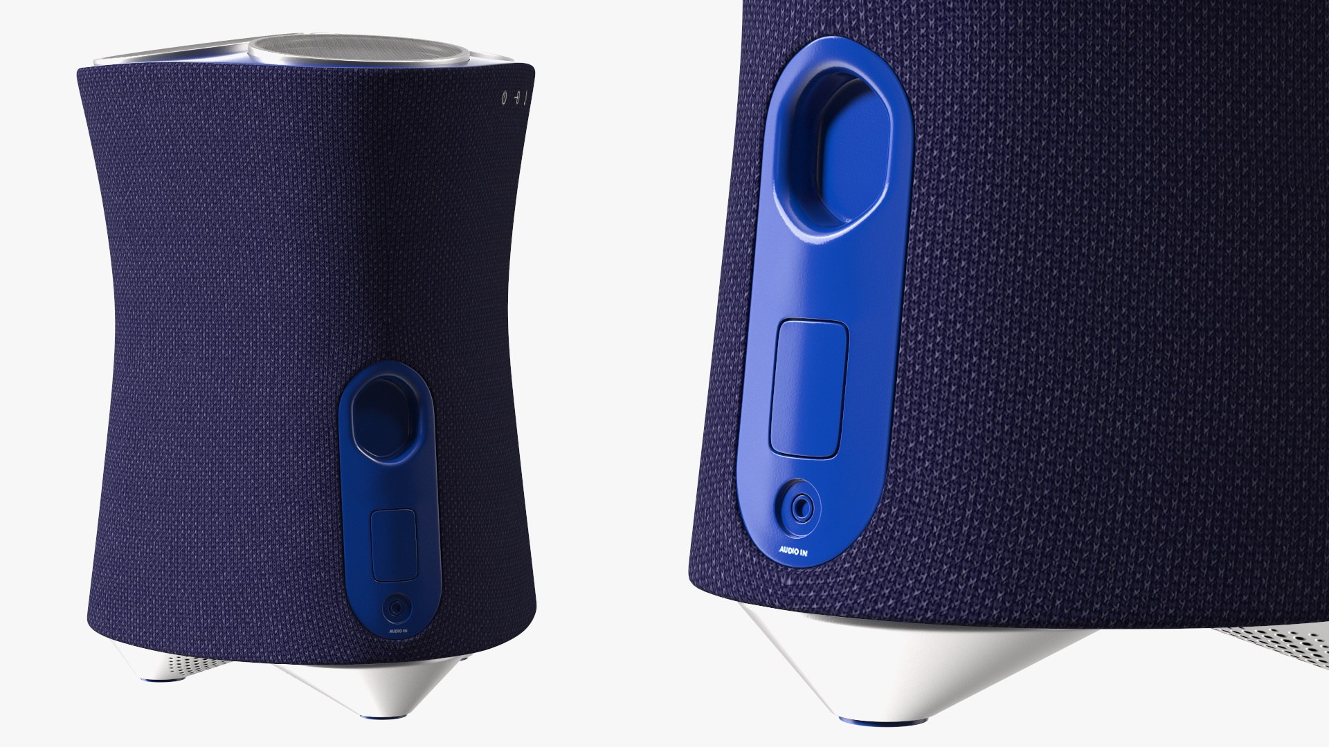 3D Acoustic Wireless Bluetooth Speaker Blue - TurboSquid 2104036