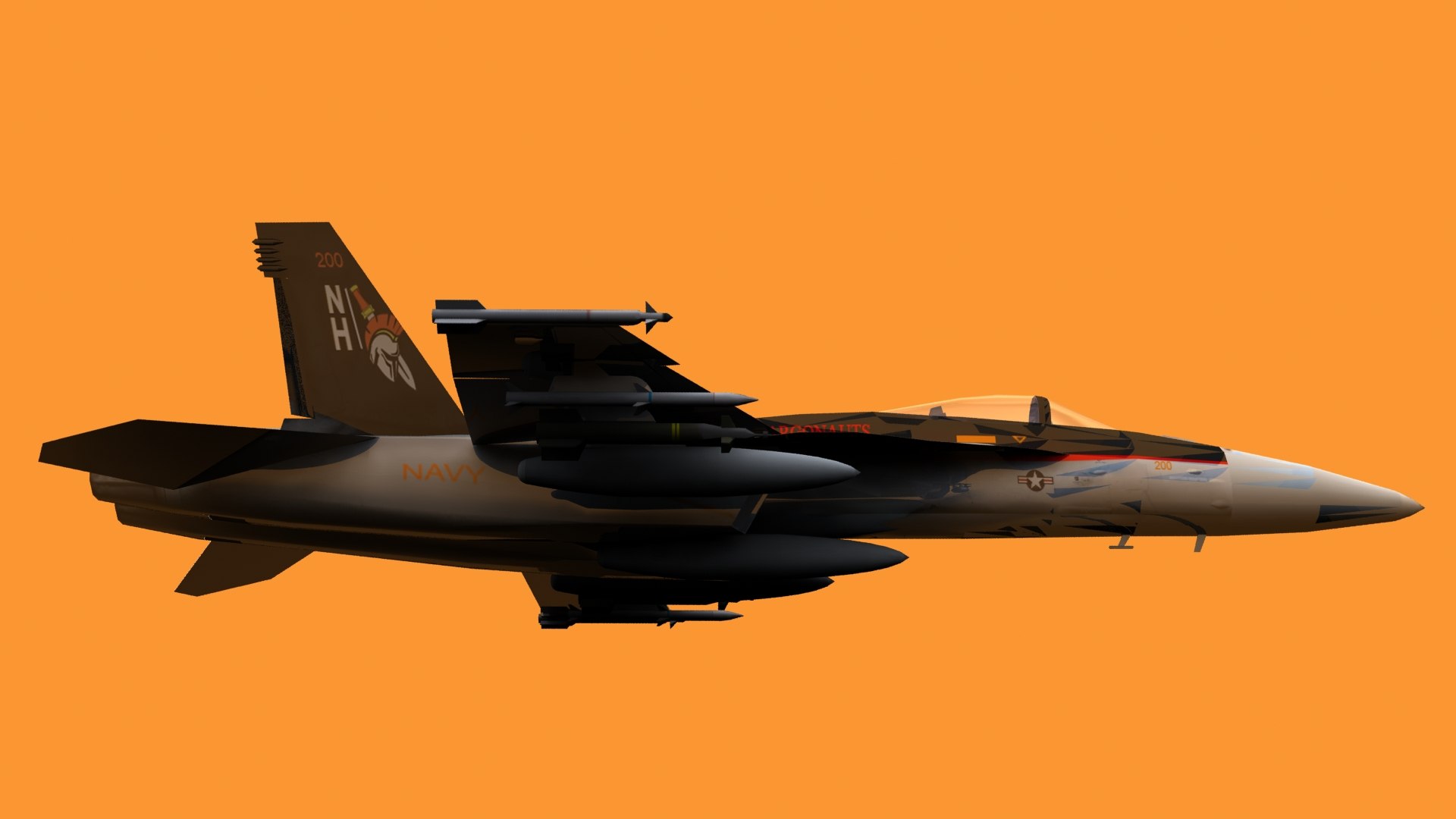 F-18 Super Hornet 3D model - TurboSquid 1928530