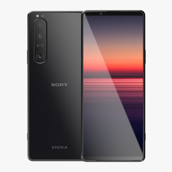 Sony Xperia 1 Mk III Black 3D 모델 - TurboSquid 1722683