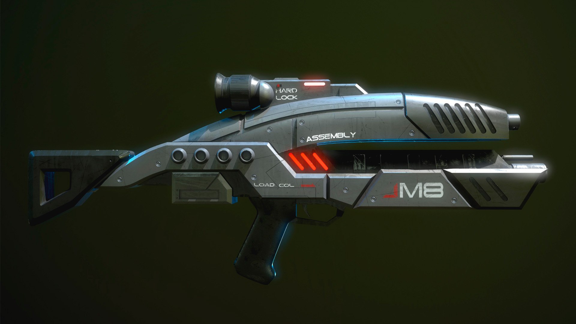 M-8 Avenger MassEffect 3D Model - TurboSquid 2049522