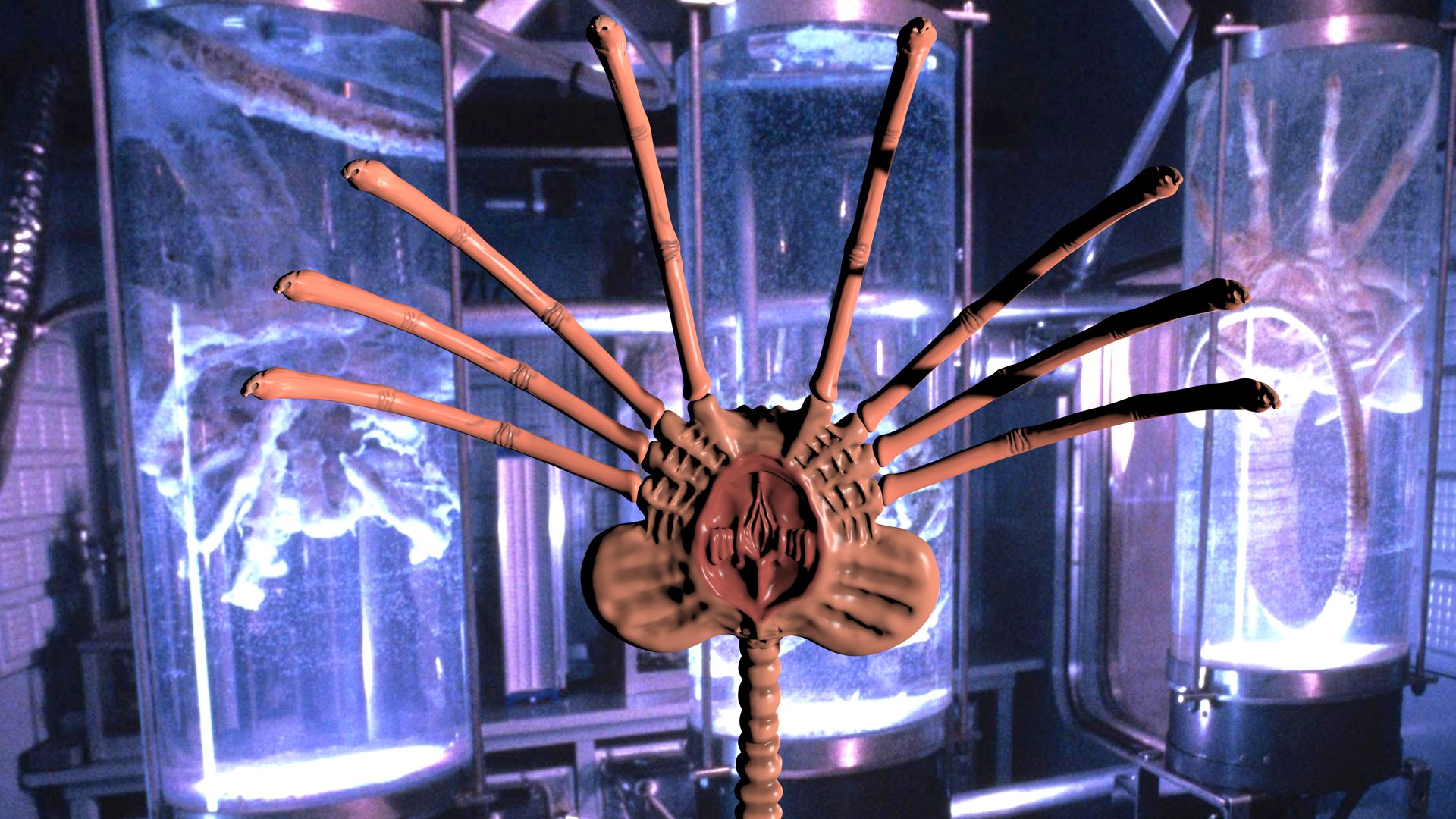 Alien Face Hugger 3D Model - TurboSquid 2235230
