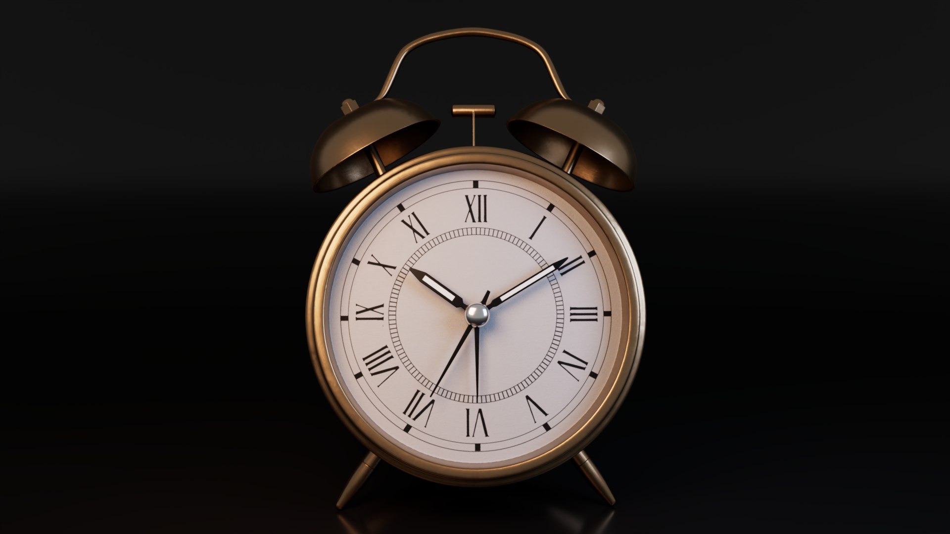 Table Clock 3D Model - TurboSquid 2372736