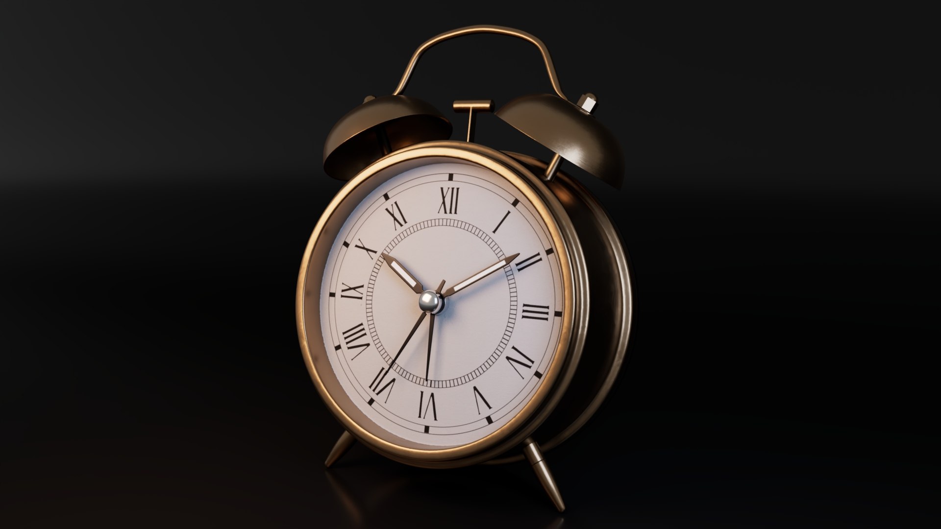 Table Clock 3D Model - TurboSquid 2372736