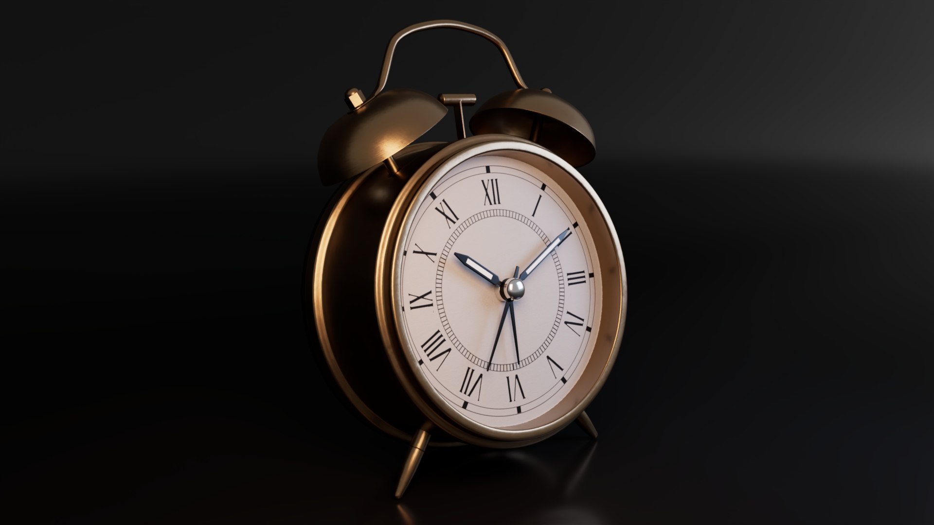 Table Clock 3D Model - TurboSquid 2372736