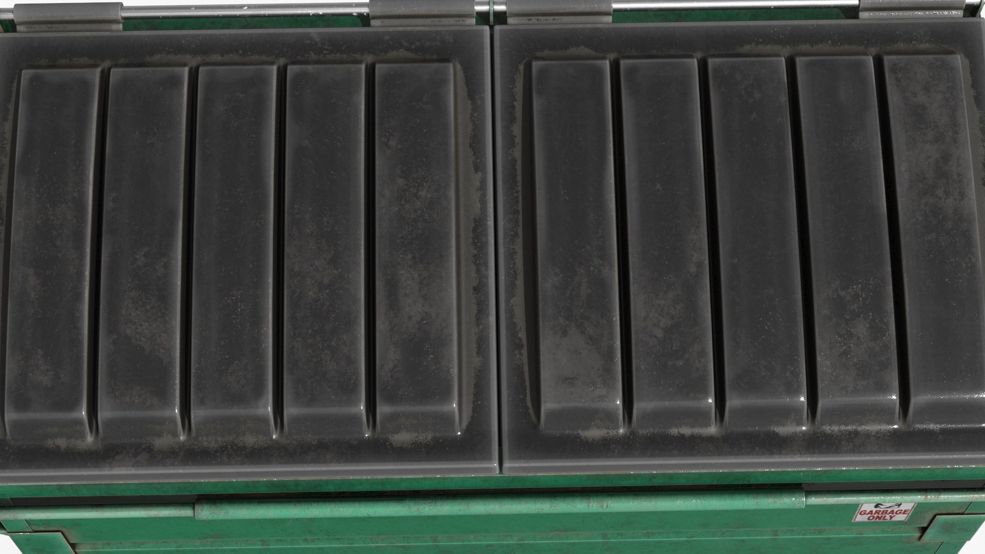 Garbage Dumpster 4 Colors 3D Model - TurboSquid 2246492