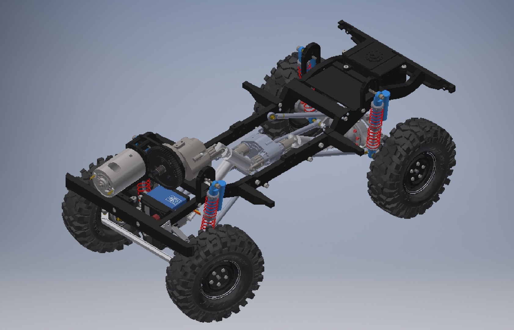 Electric Truck And Motor Reduce 3D Model - TurboSquid 2014198