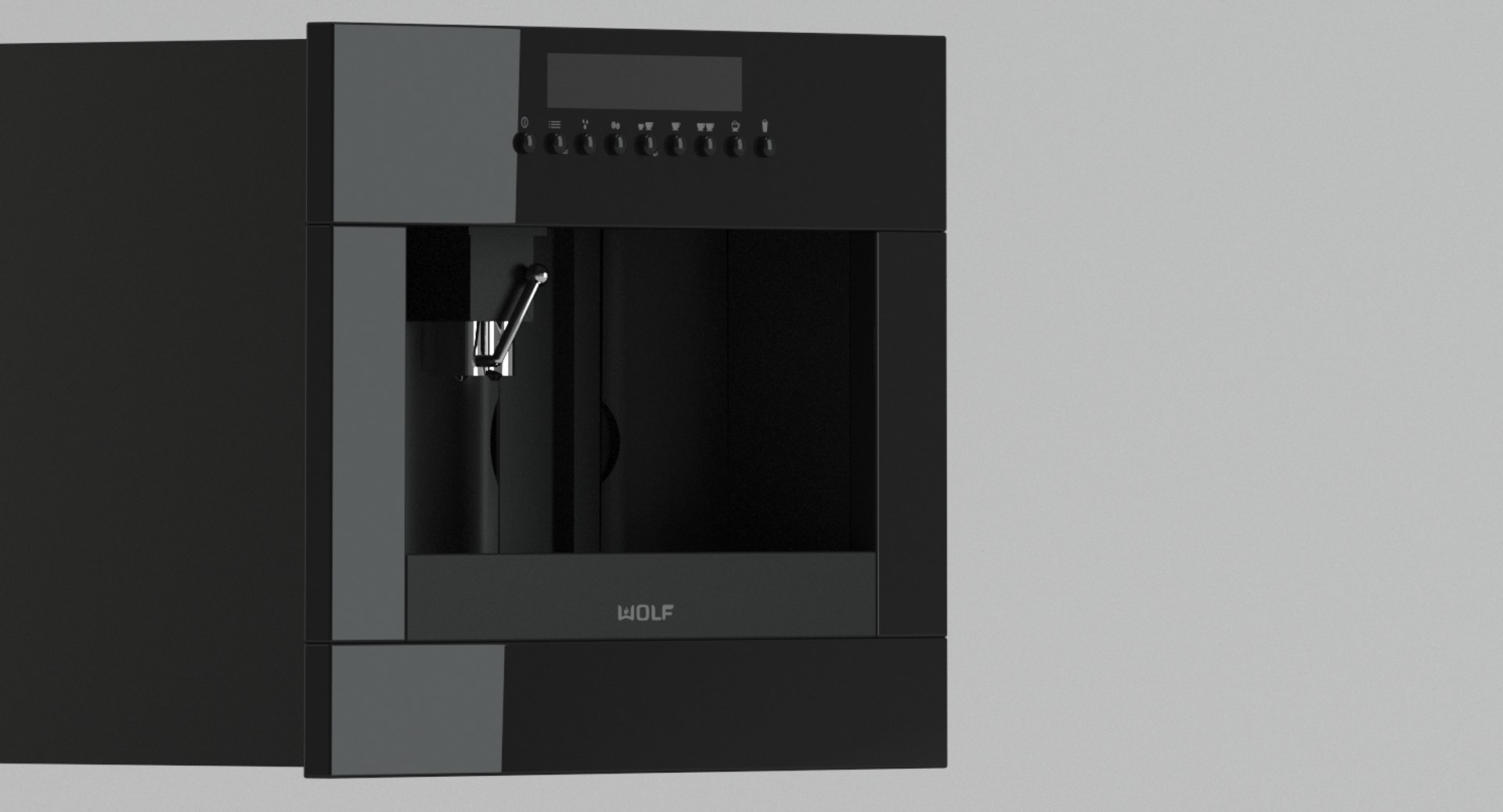 3D Model Subzero Coffee Machine - TurboSquid 1503301