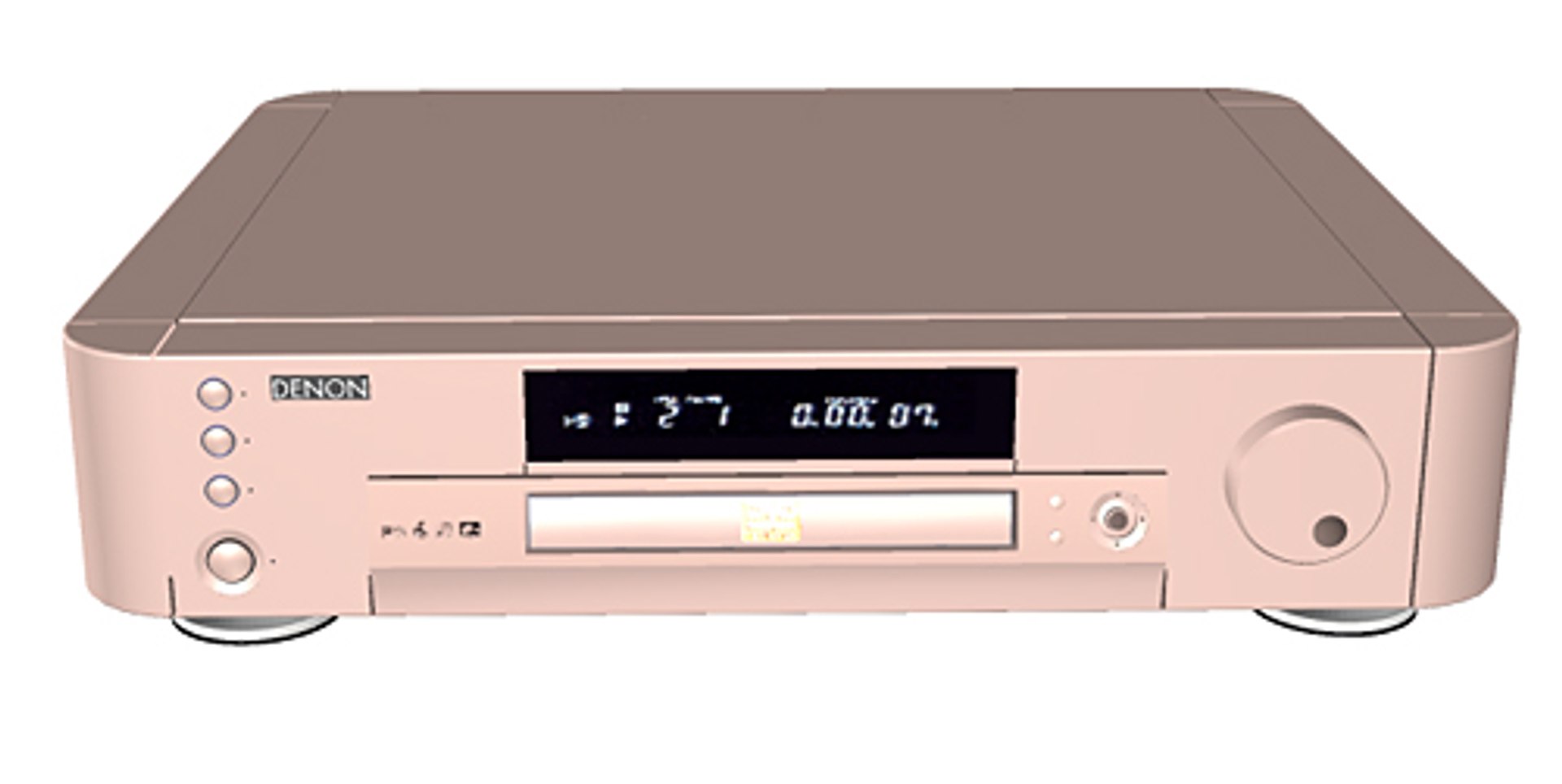 3d Model Of Dvd Player Rendering