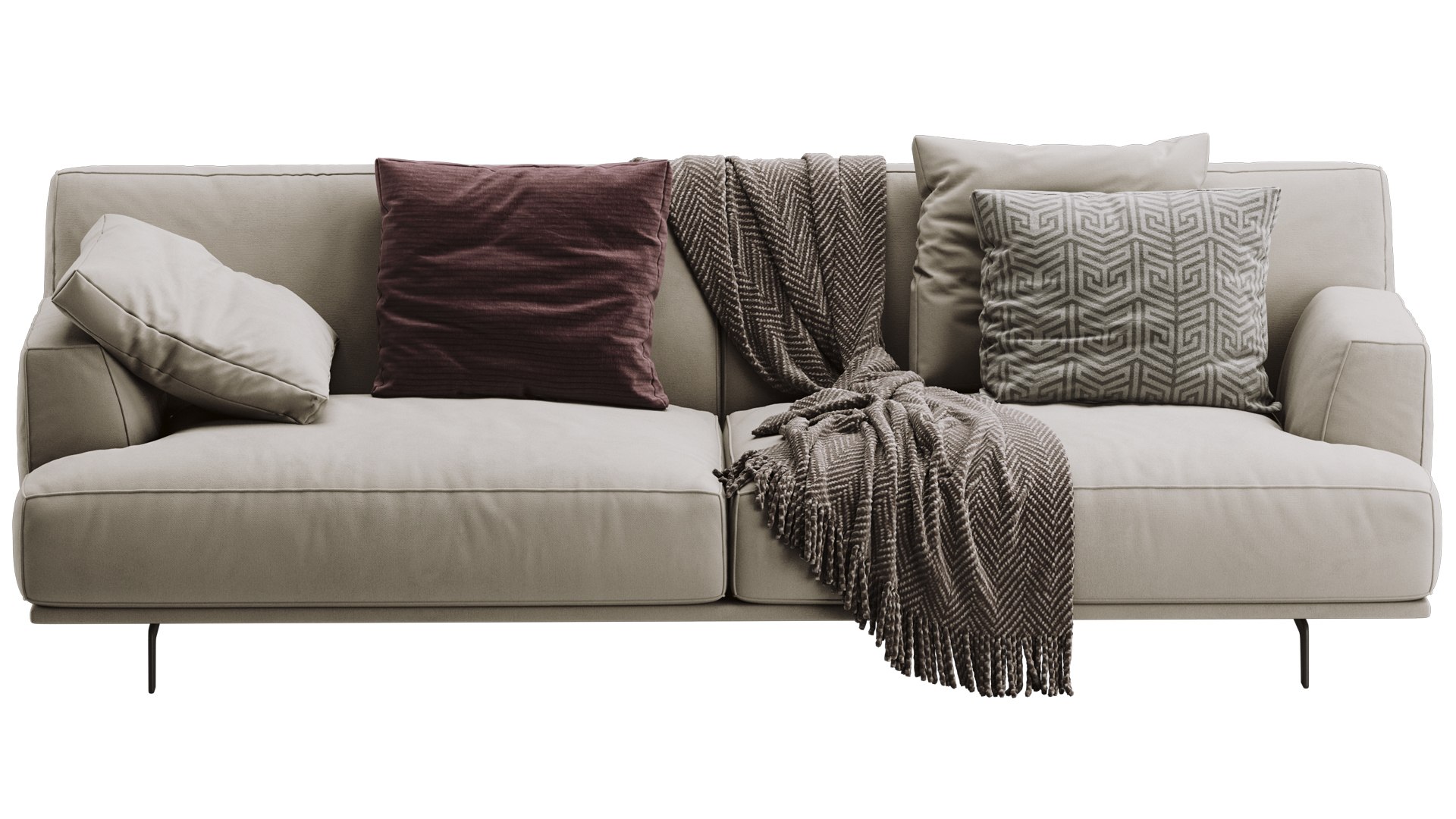 Poliform Tribeca Sofa 3D Model - TurboSquid 1862261