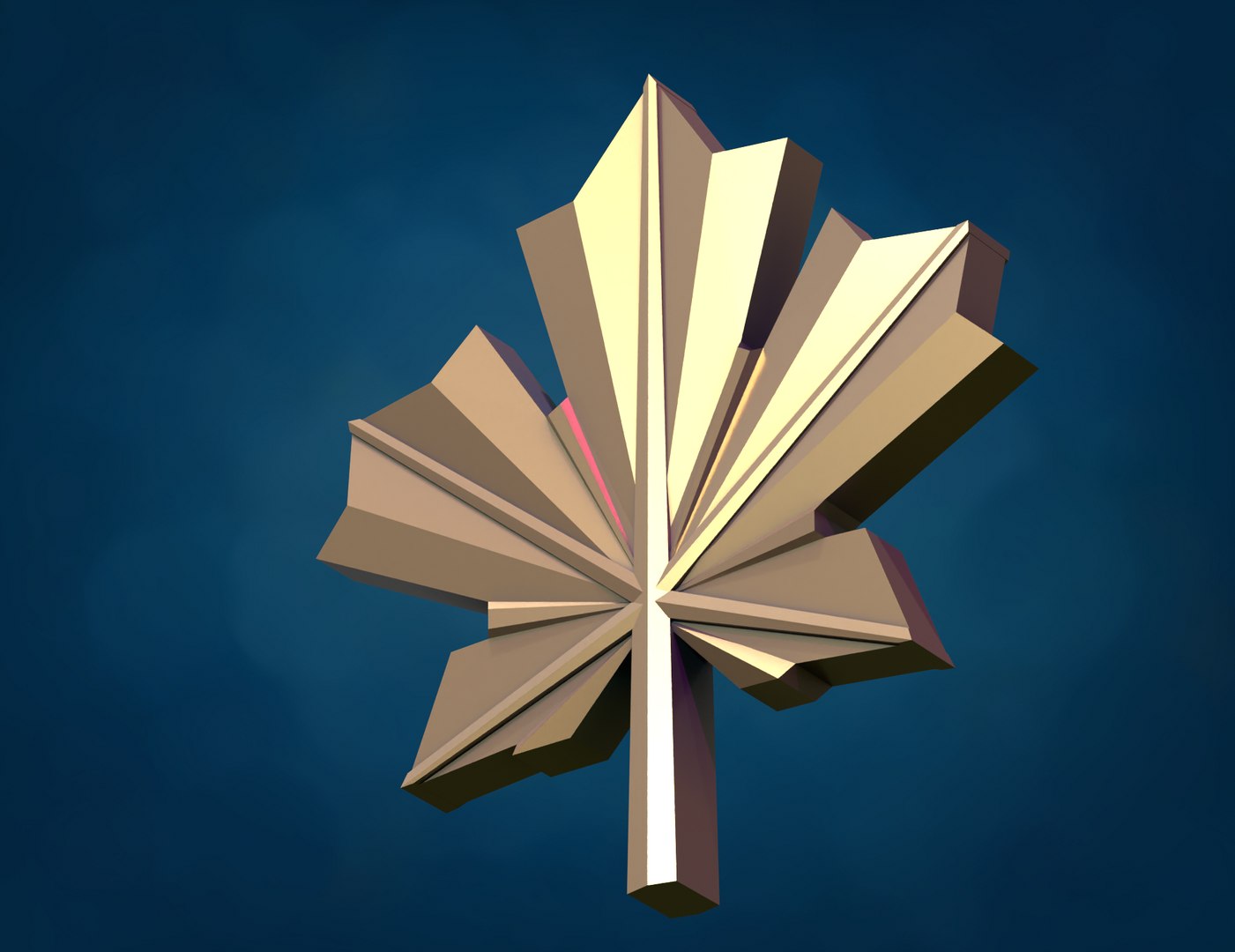Maple Leaf Print Ready 3D Model - TurboSquid 2041405