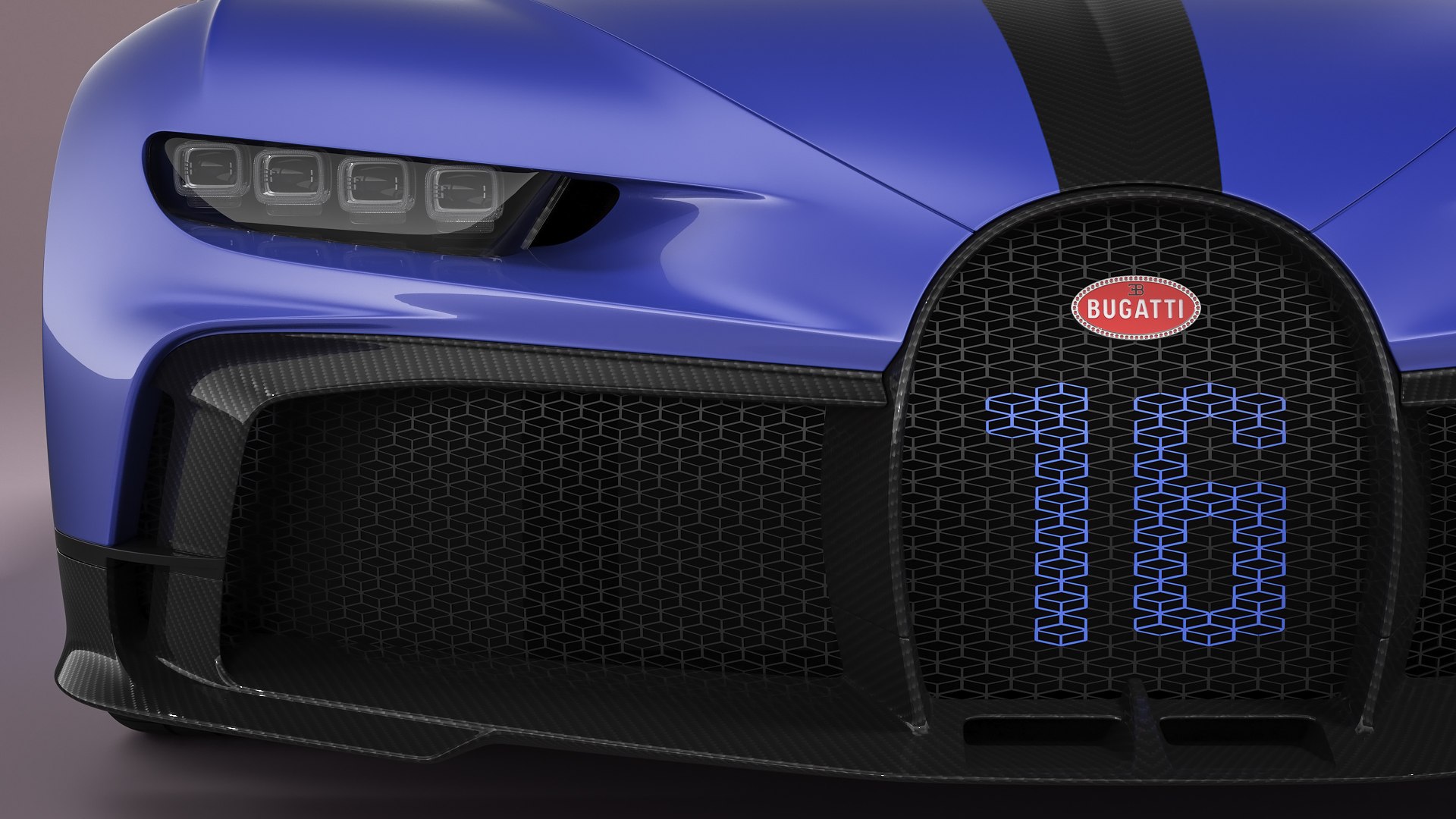 3D Bugatti Chiron Pur Sport Model - TurboSquid 2172926