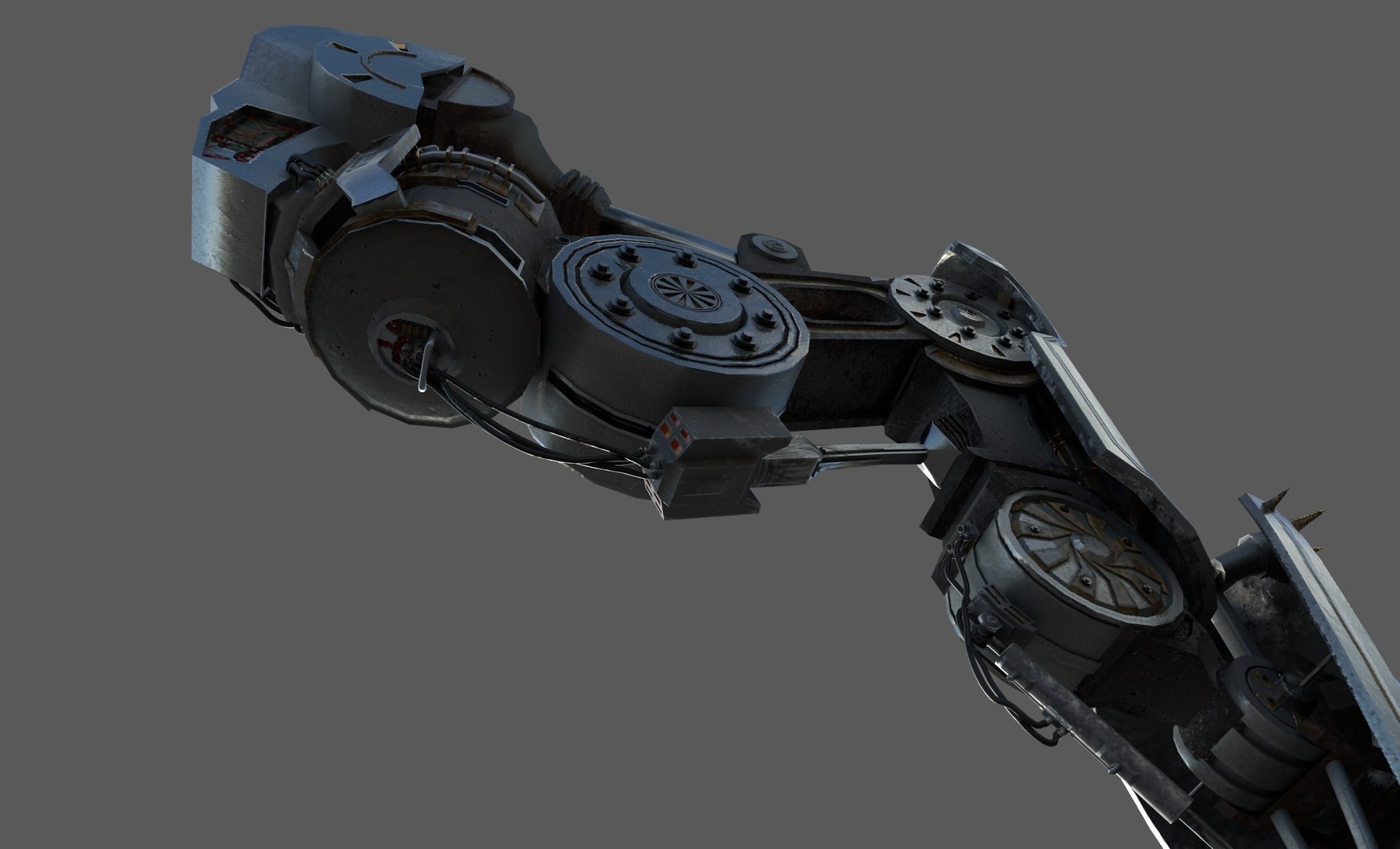 3D Mechanical Robot Spider Leg Model - TurboSquid 1957327