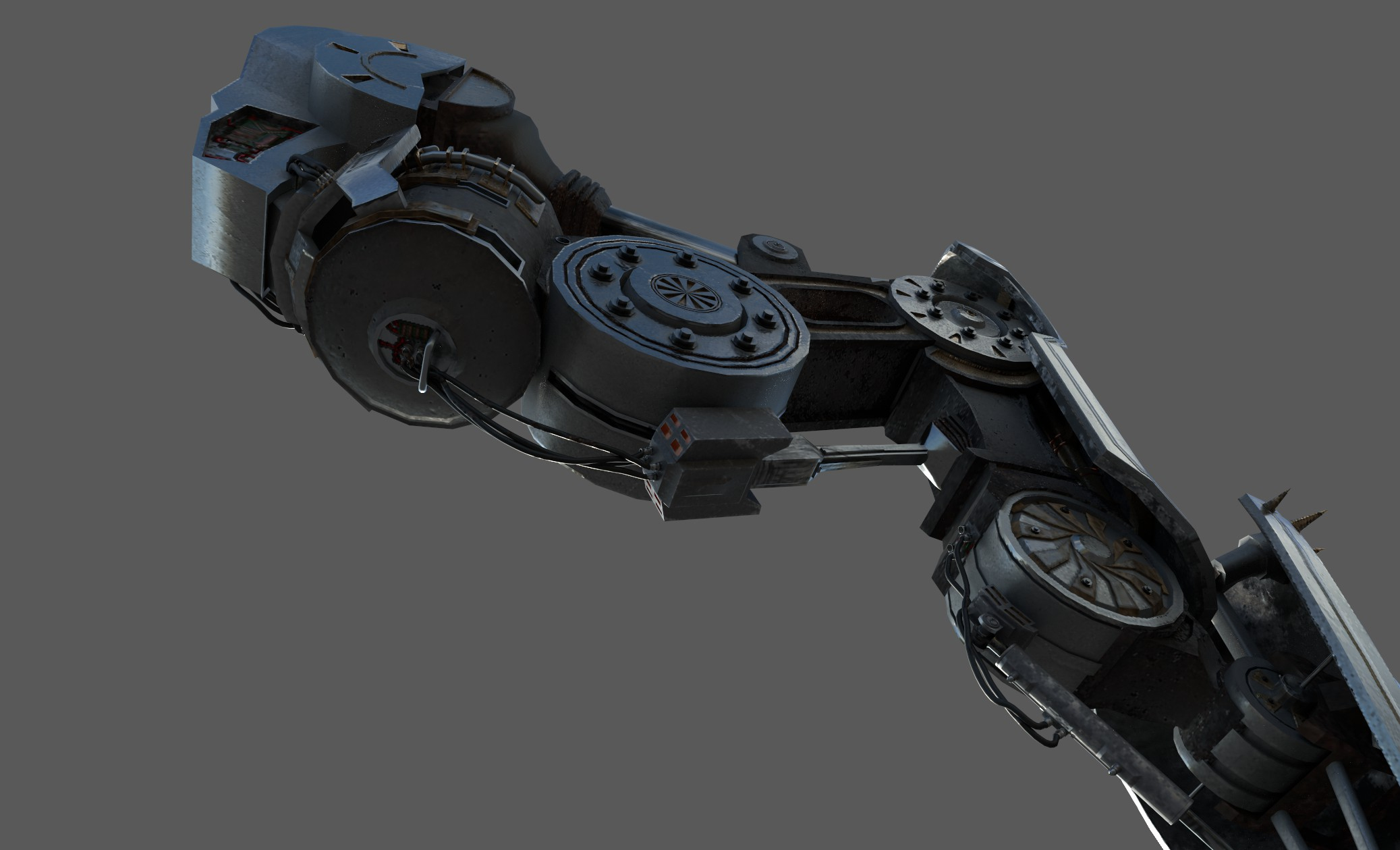 3D Mechanical Robot Spider Leg model - TurboSquid 1957327