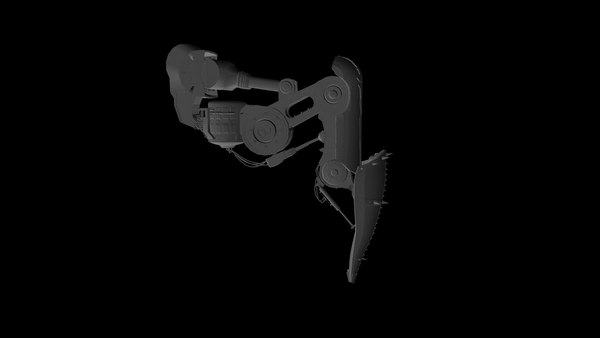 modelo 3d Mechanical Robot Spider Leg - TurboSquid 1957327