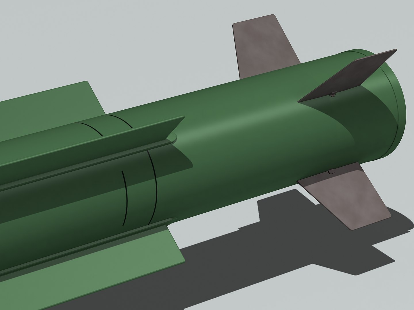 9m38 Missile 3d 3ds