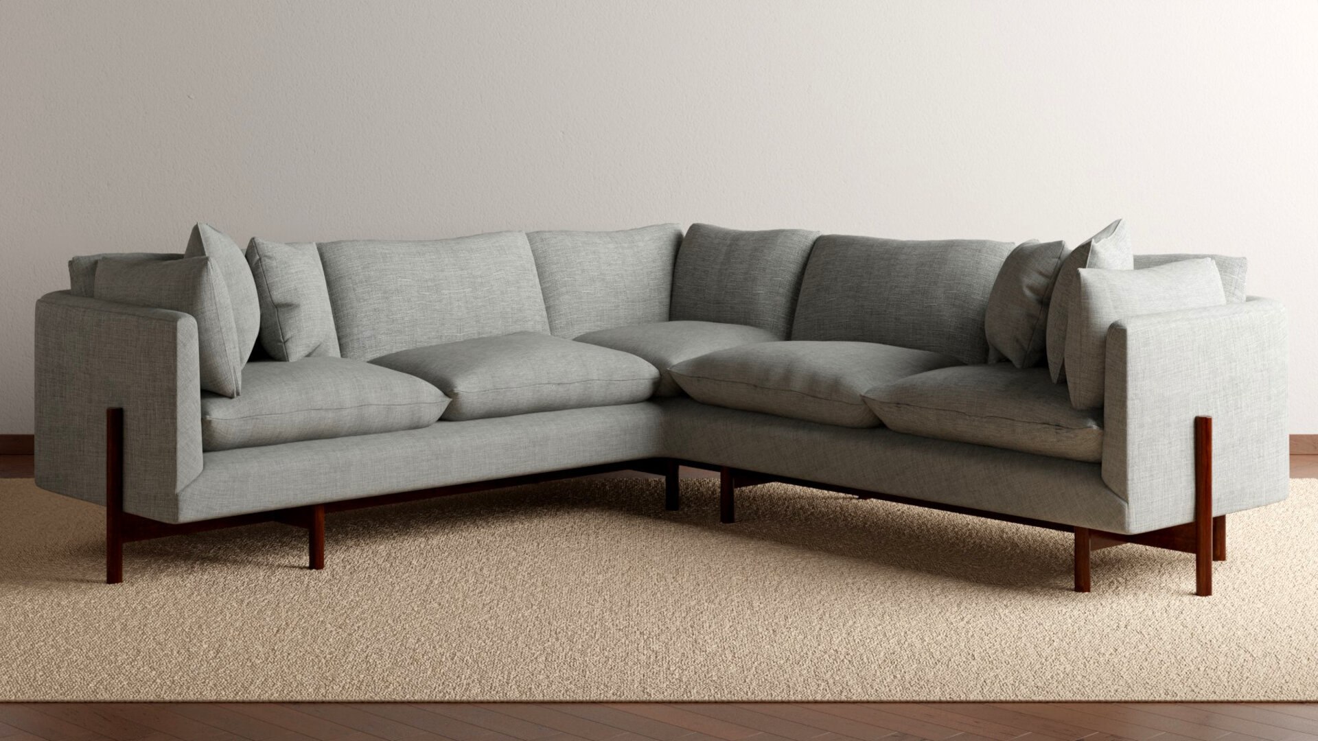 Suzan L- Shaped Sofa 3D Model - TurboSquid 2247800