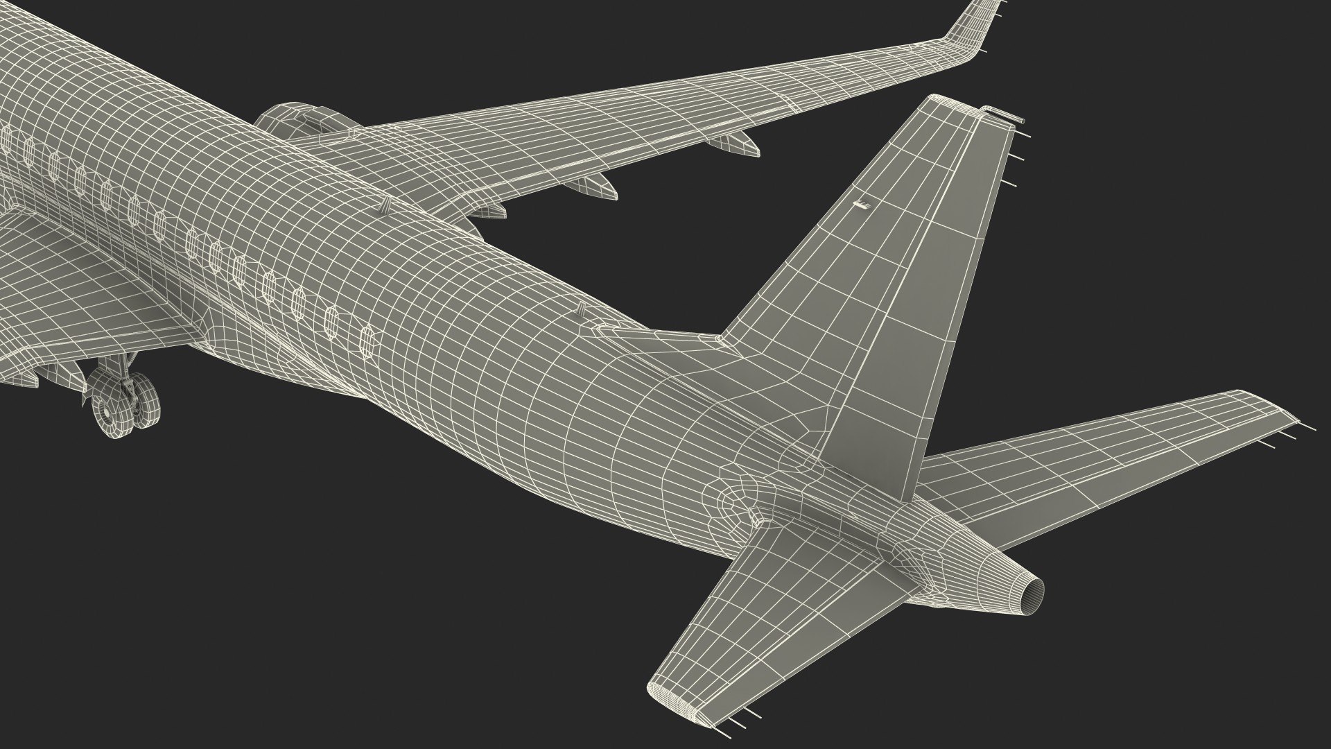 Regional Jet Exterior 3D Model - TurboSquid 1702603