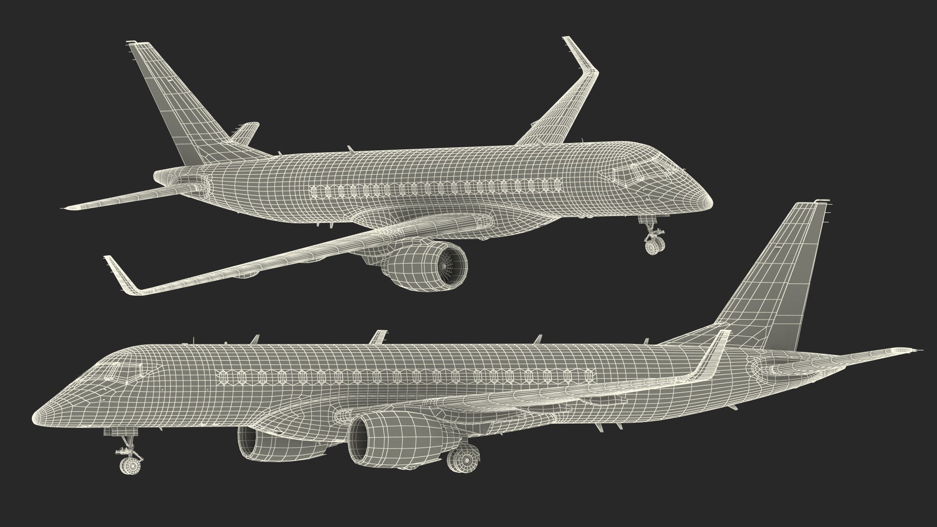 Regional Jet Exterior 3D Model - TurboSquid 1702603