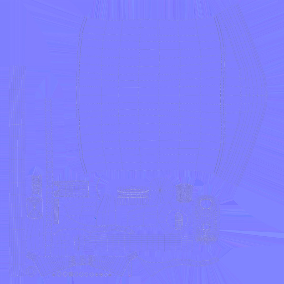 3D Air Pressure Gun - TurboSquid 2258273