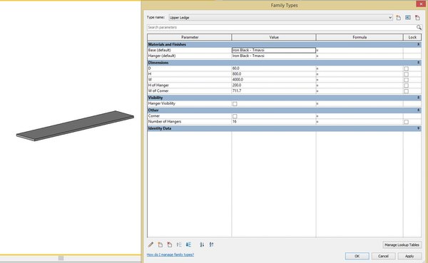 3D model revit kitchen parametric - TurboSquid 1678664