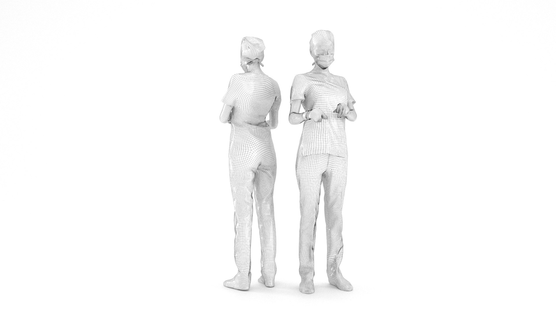 3D Photogrammetry Human Young Woman - TurboSquid 1446548