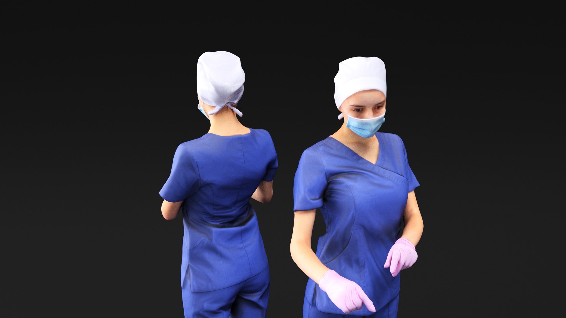 3D Photogrammetry Human Young Woman - TurboSquid 1446548