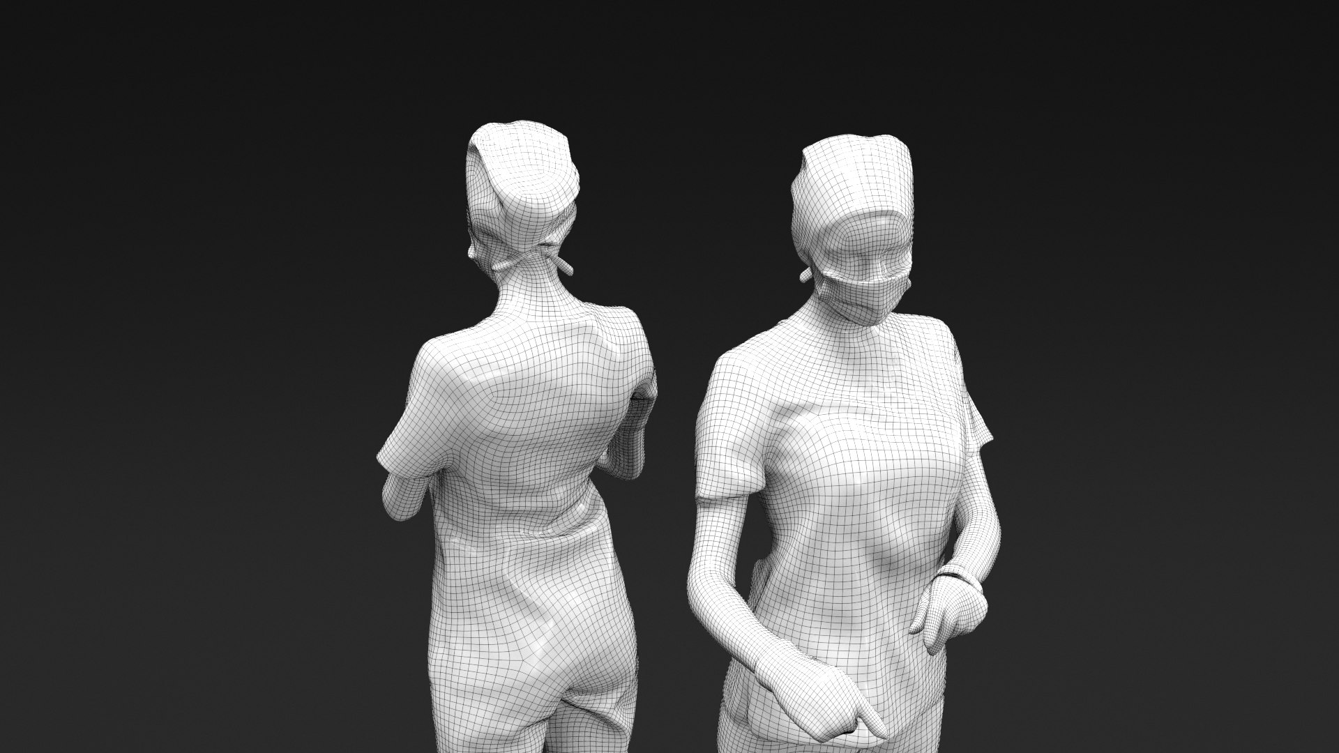 3D Photogrammetry Human Young Woman - TurboSquid 1446548