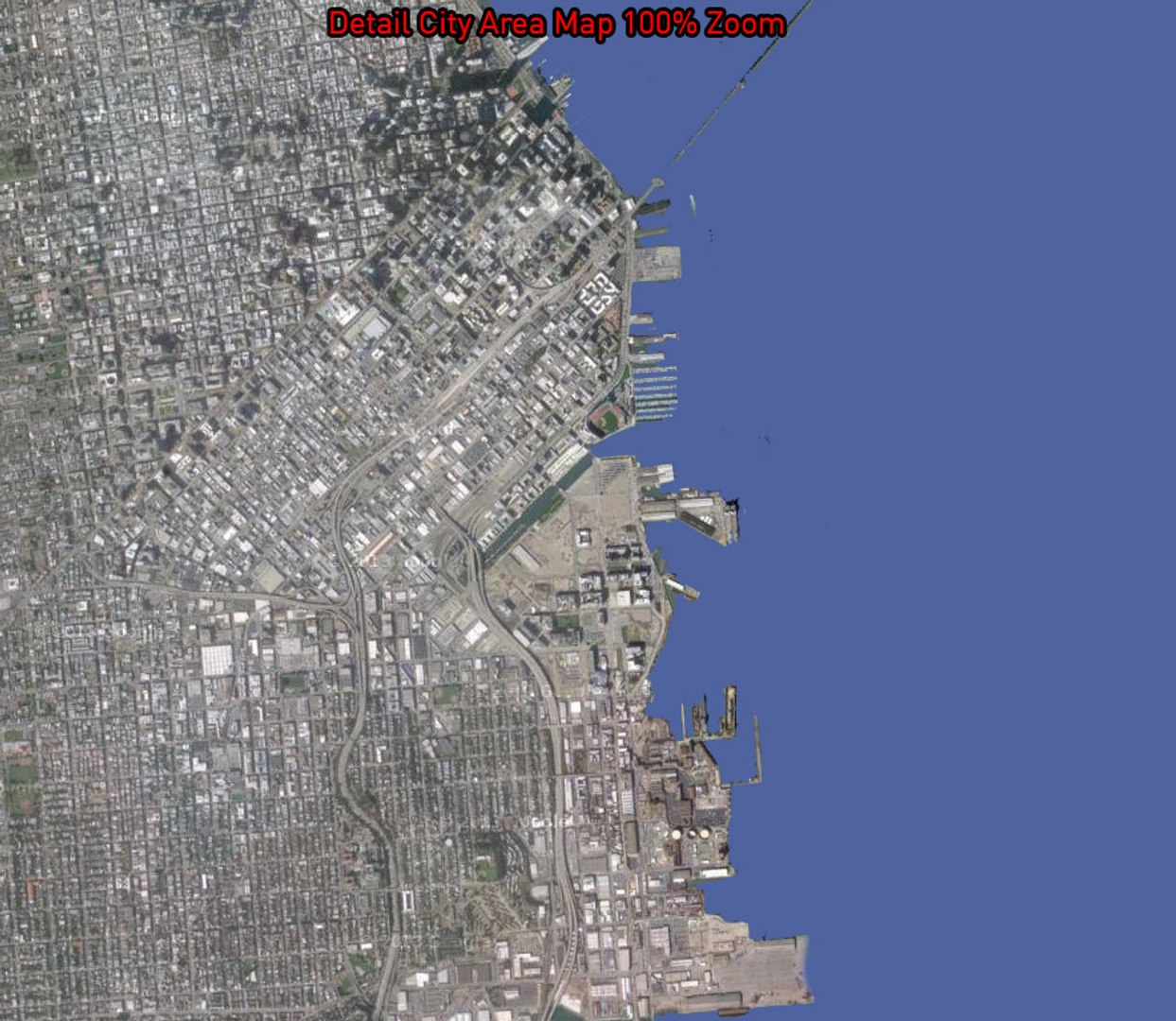 3d San Francisco Bay Area Model