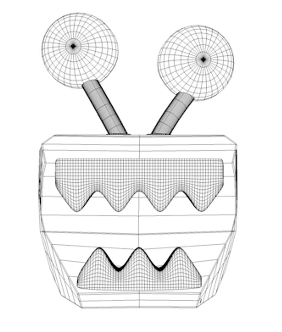 3D Robot Dog Teeth - TurboSquid 1188853
