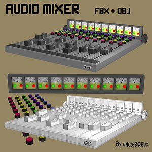 Studio Mixer 3D Models for Download | TurboSquid