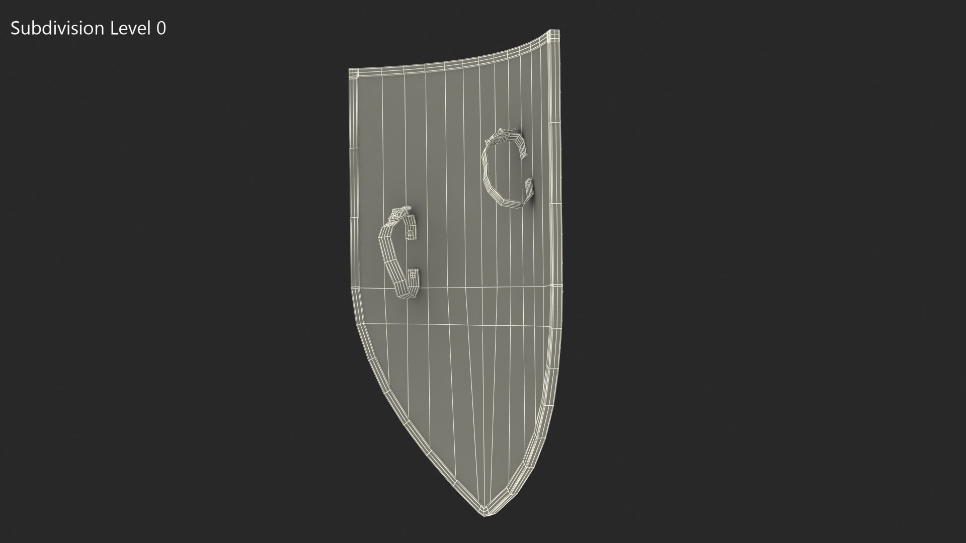 3D Knight Shield Model - TurboSquid 1509521