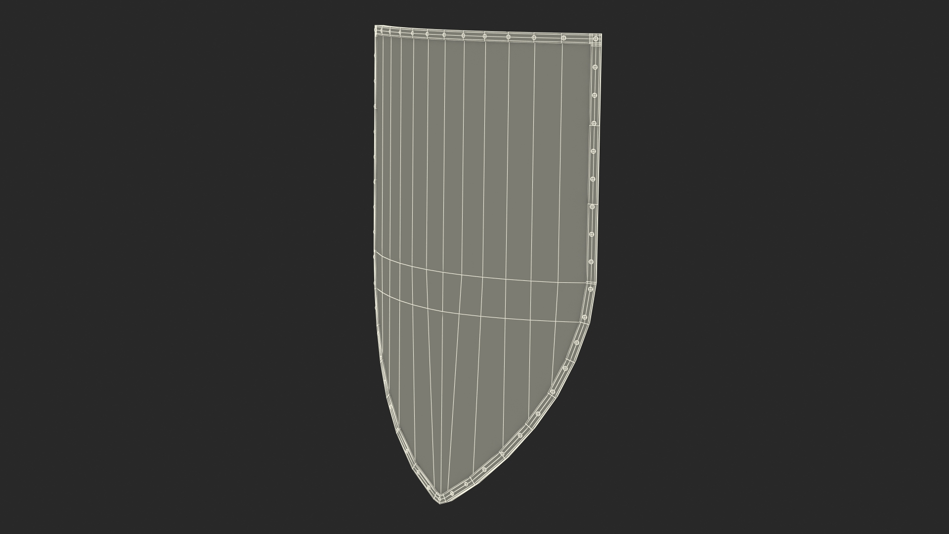3D Knight Shield Model - TurboSquid 1509521