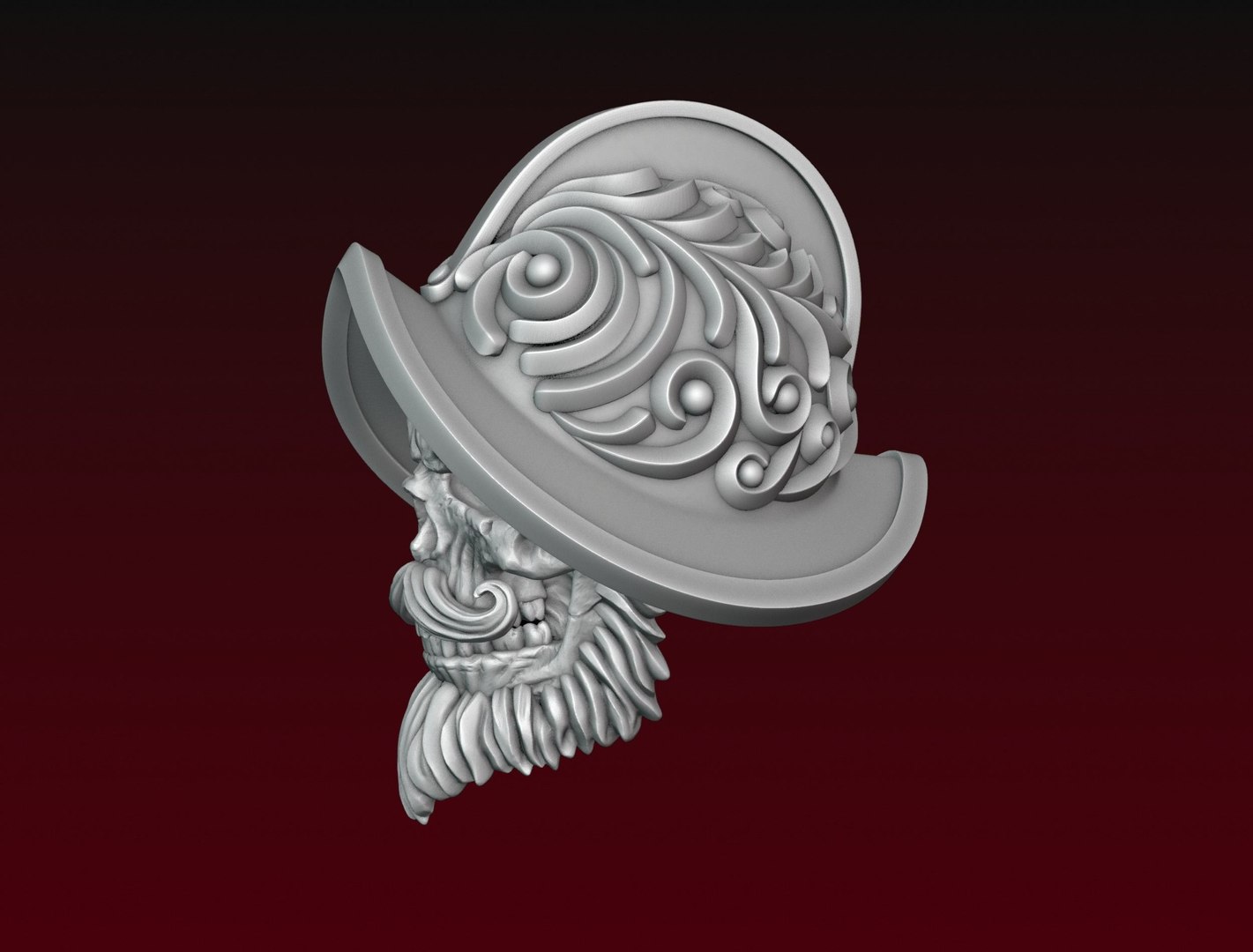 3D Dead Conquistador Head - TurboSquid 1875890