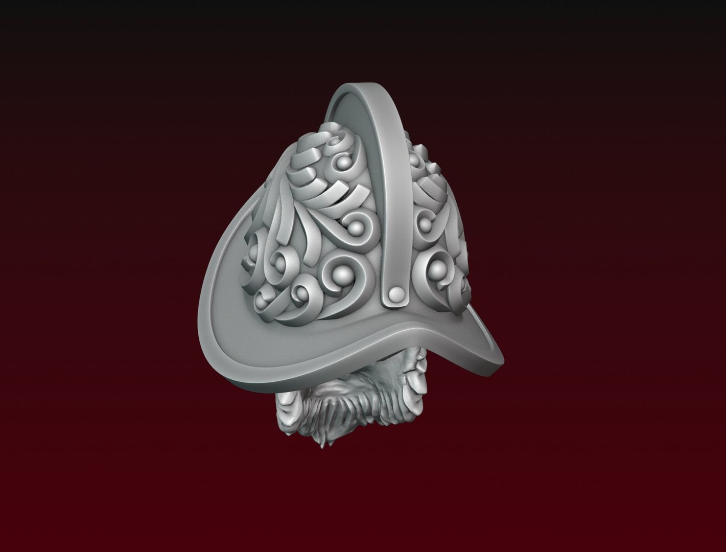 3D Dead Conquistador Head - TurboSquid 1875890