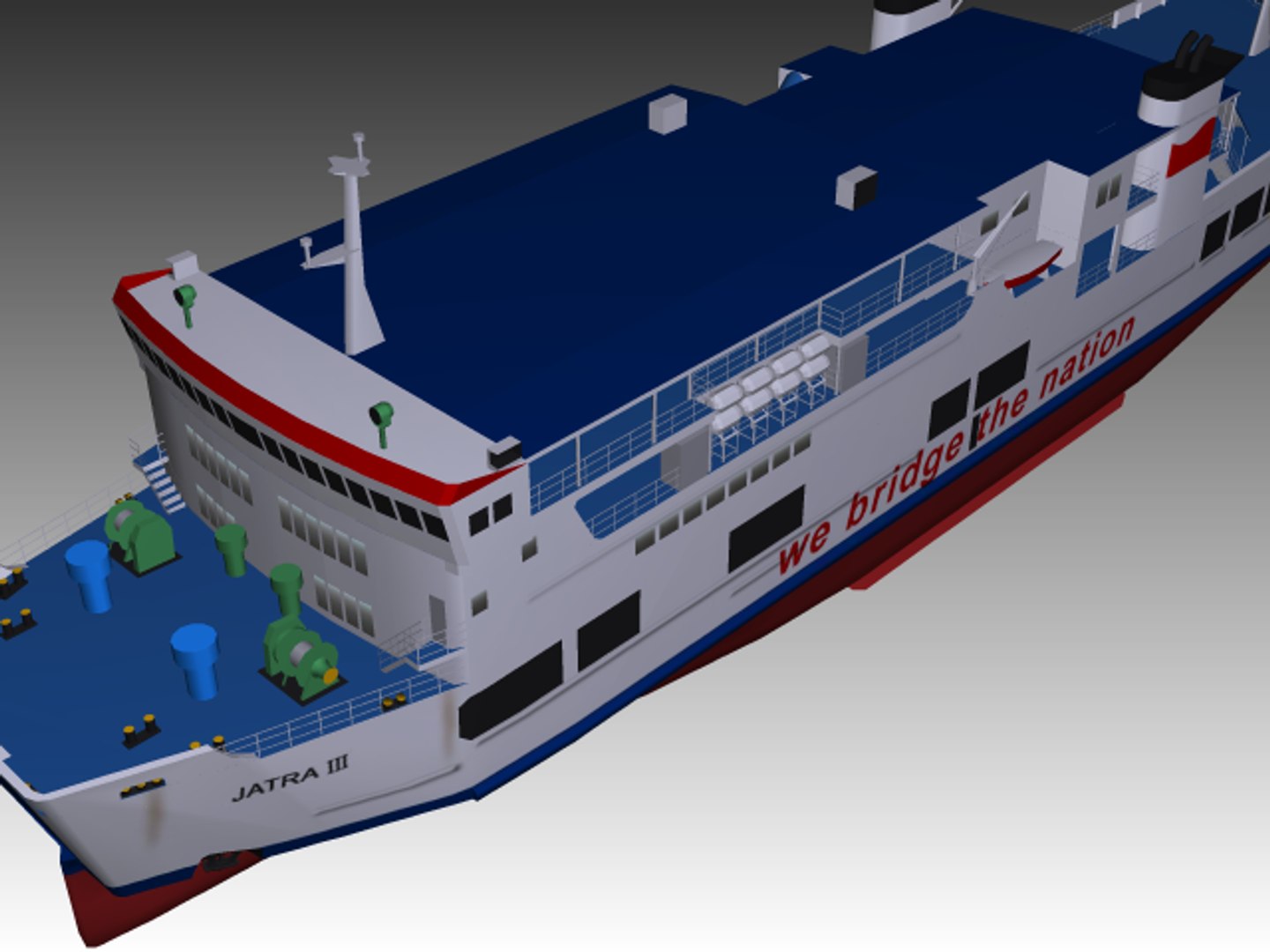 Ro-ro Ferry 3D Model - TurboSquid 1326176