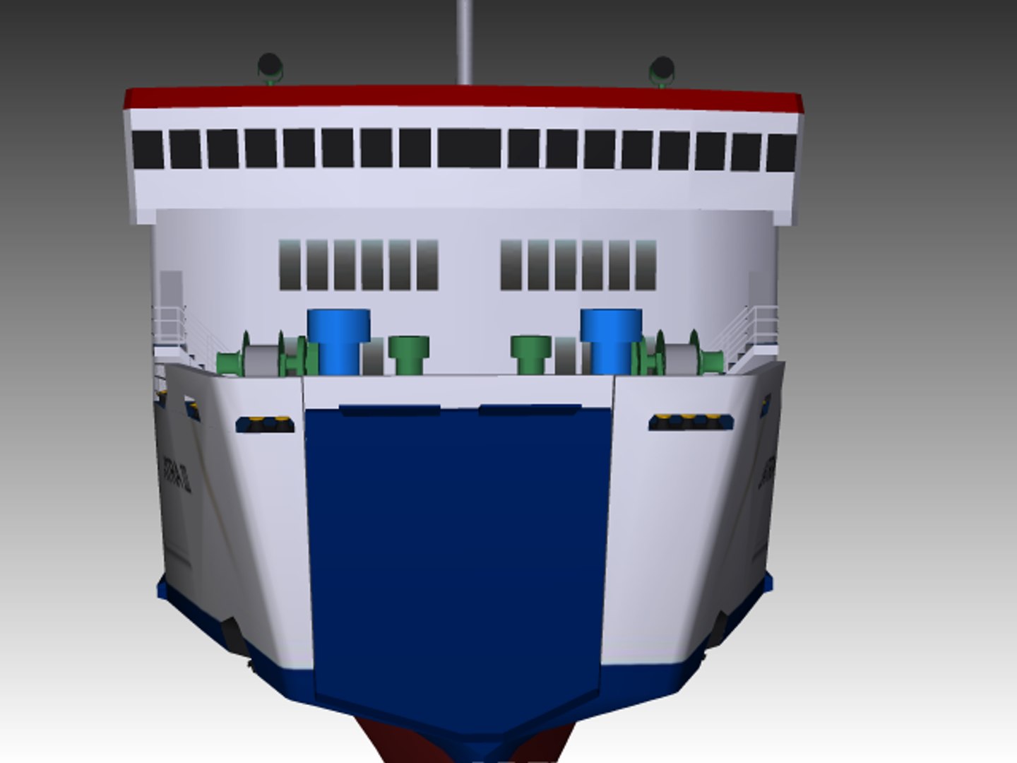 Ro-ro Ferry 3D Model - TurboSquid 1326176
