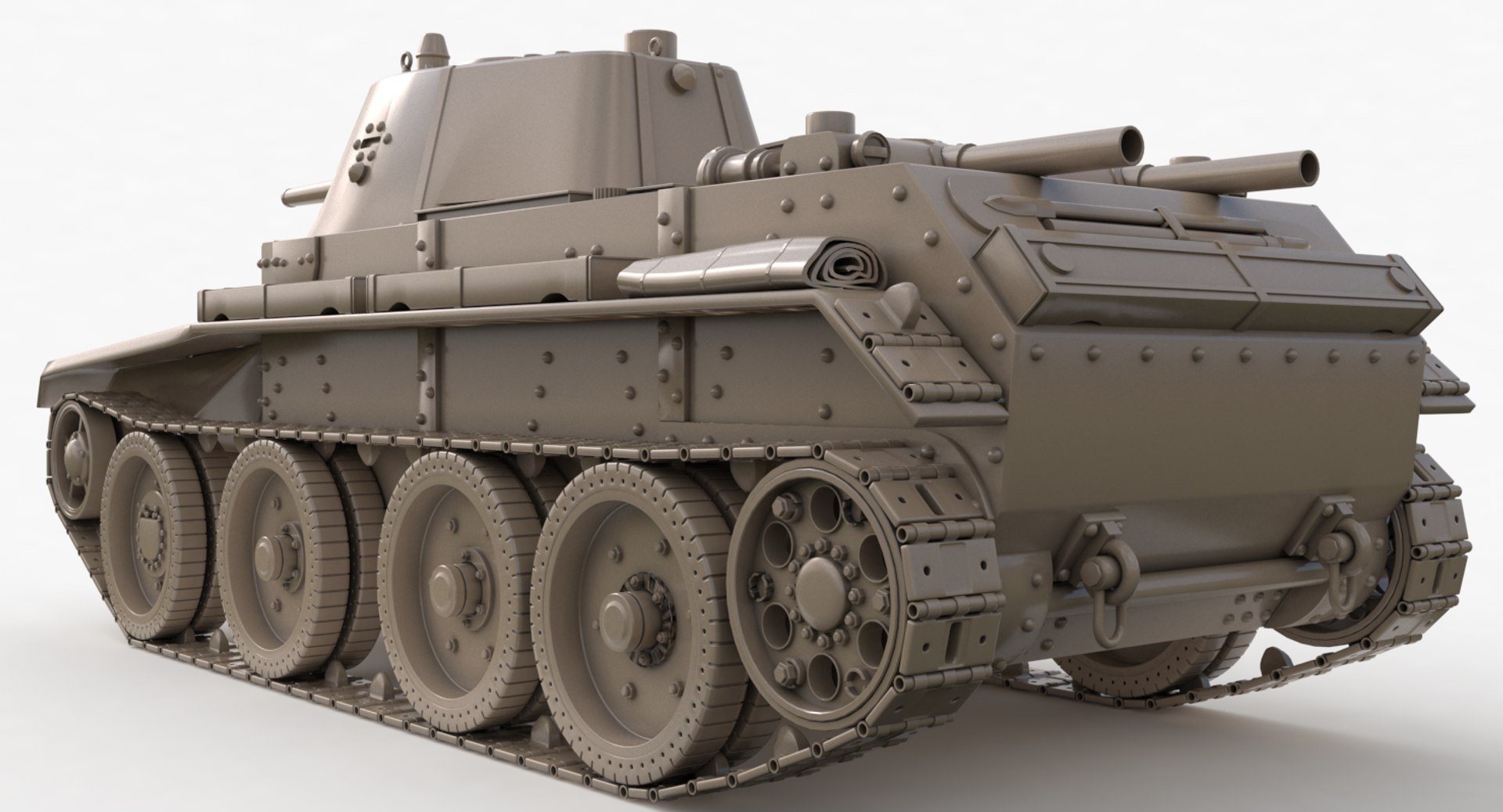 3D Tank Bt 7 Soviet Model - TurboSquid 1277120