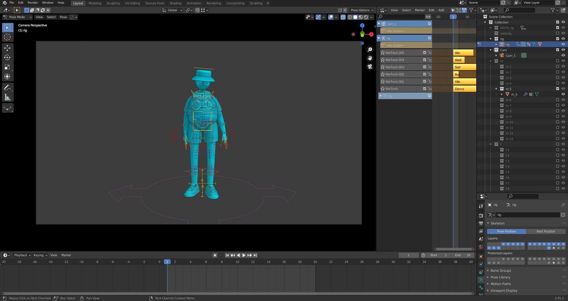 Characters 4 05 Color Model - TurboSquid 1977436