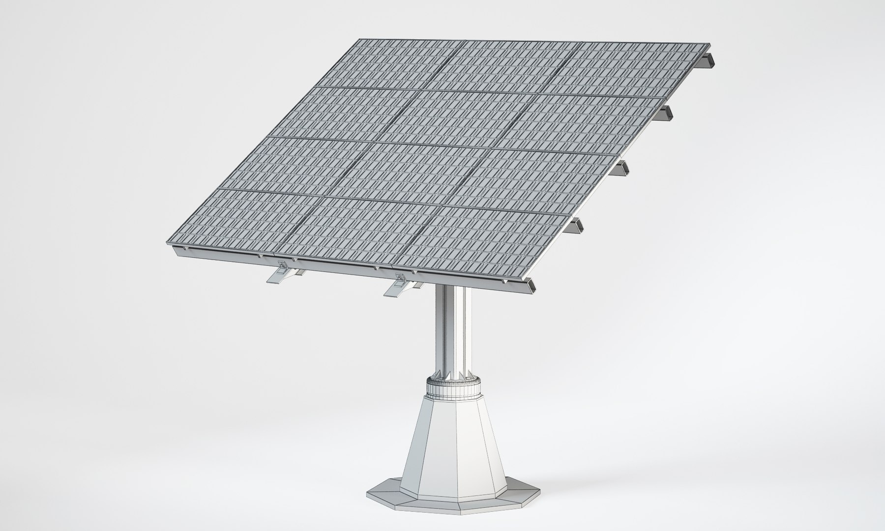 3D Solar Sun Tree - TurboSquid 1345067