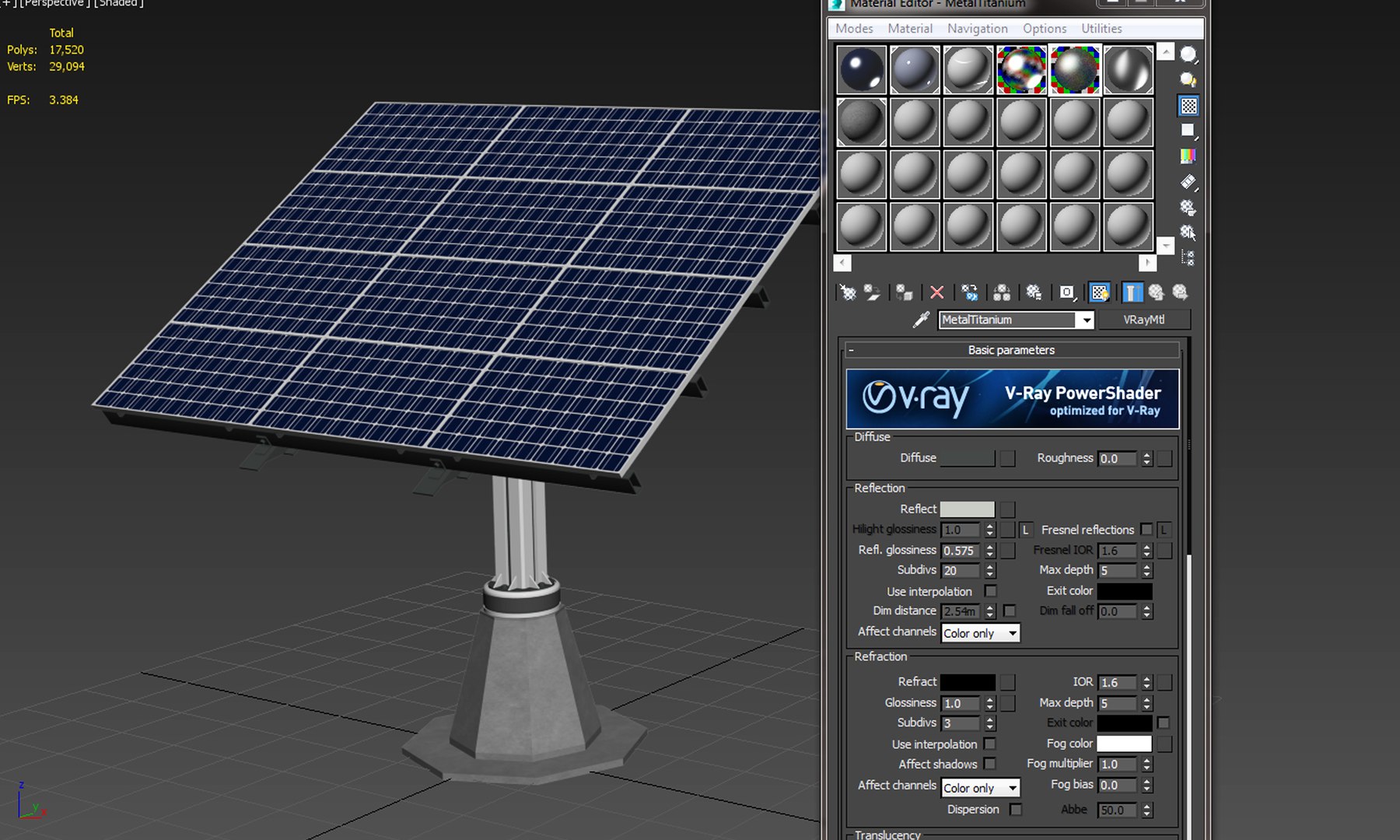 3D Solar Sun Tree - TurboSquid 1345067