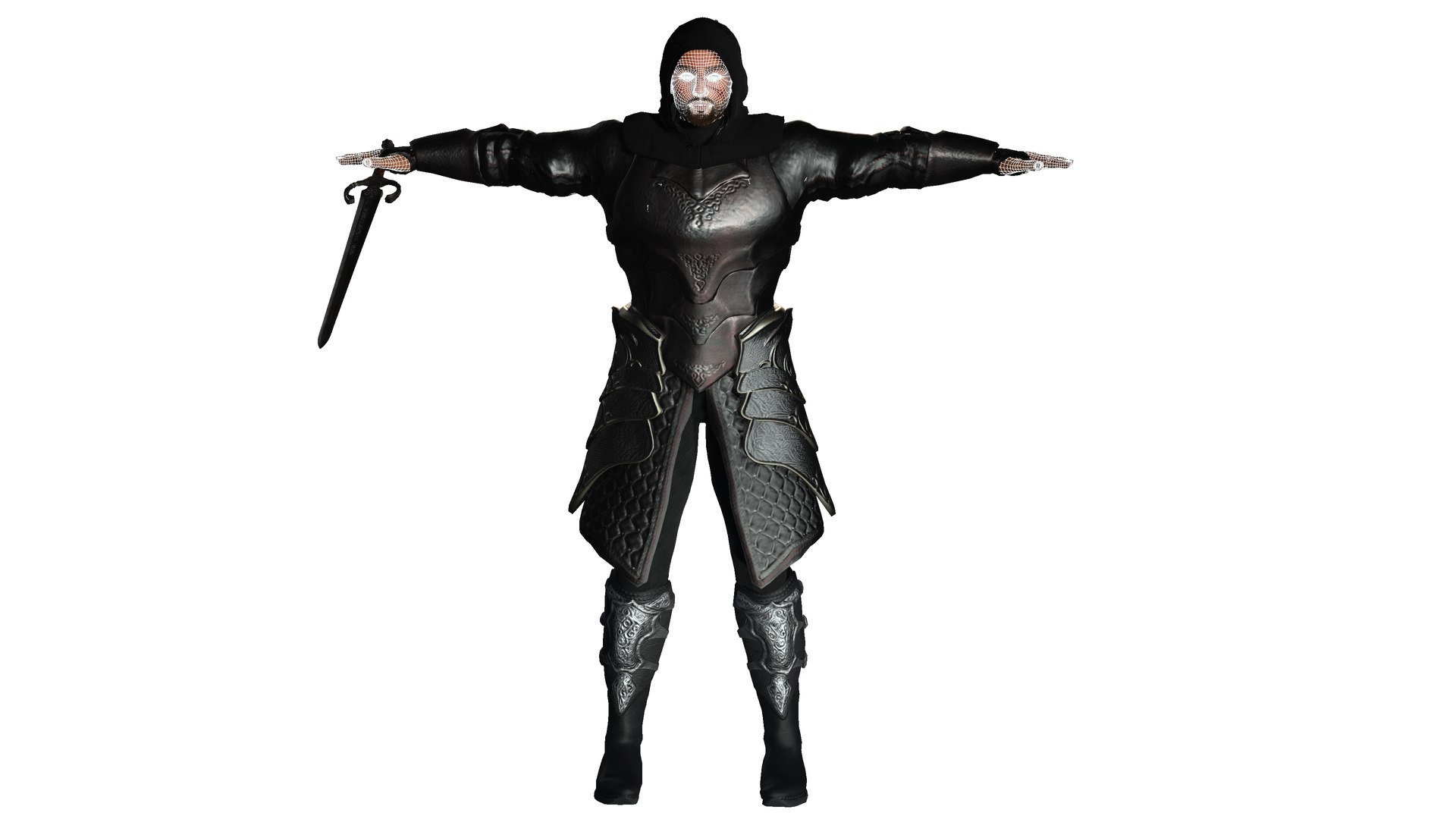 AAA 3D FANTASY MALE ASSASSIN-REALISTIC RIGGED GAME CHARACTER 3D Model ...