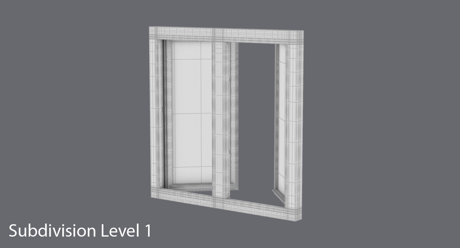 Standard-windows---window-4-half-open 3D - TurboSquid 1246245
