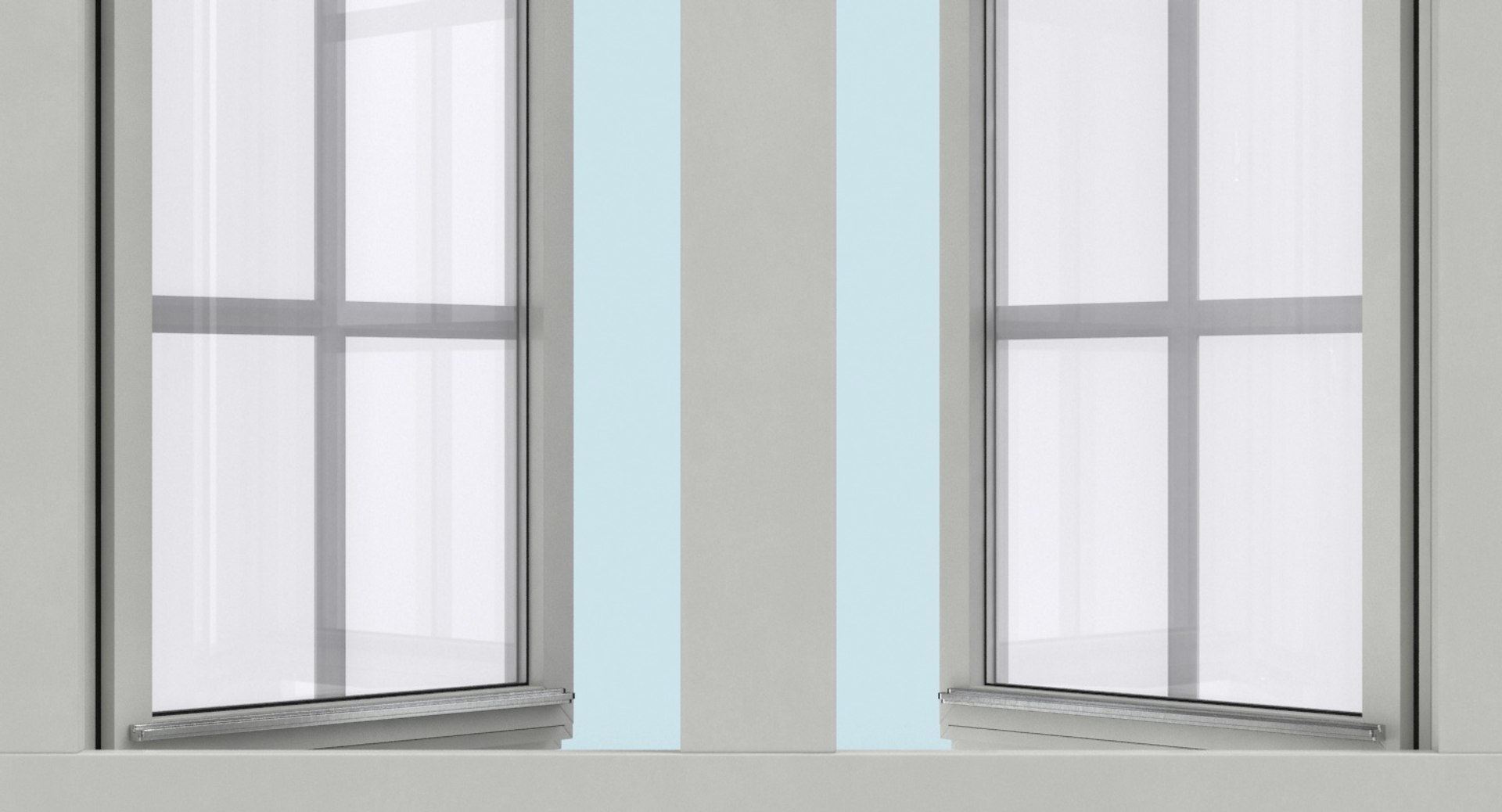 Standard-windows---window-4-half-open 3D - TurboSquid 1246245