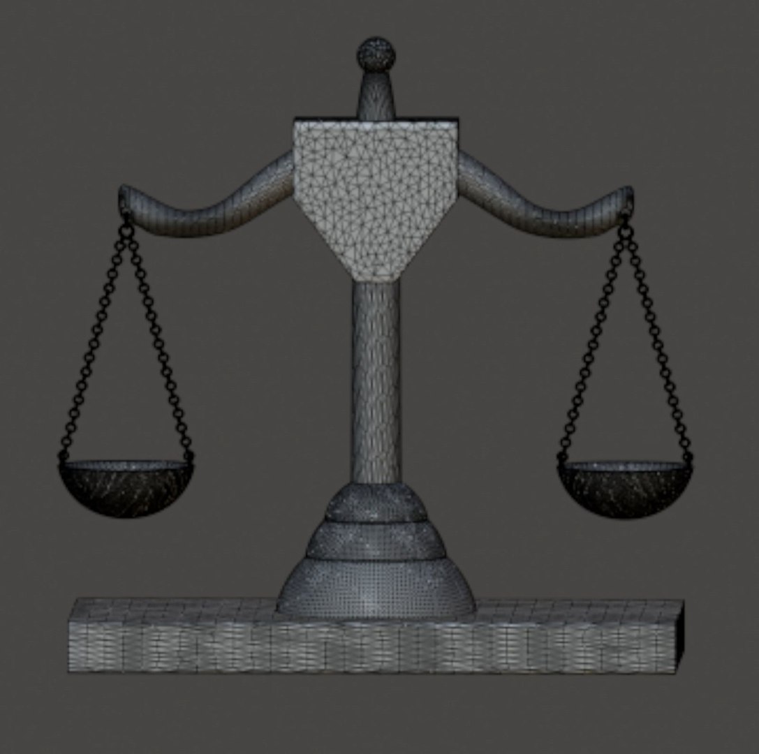 Scales 3D Model - TurboSquid 2231279