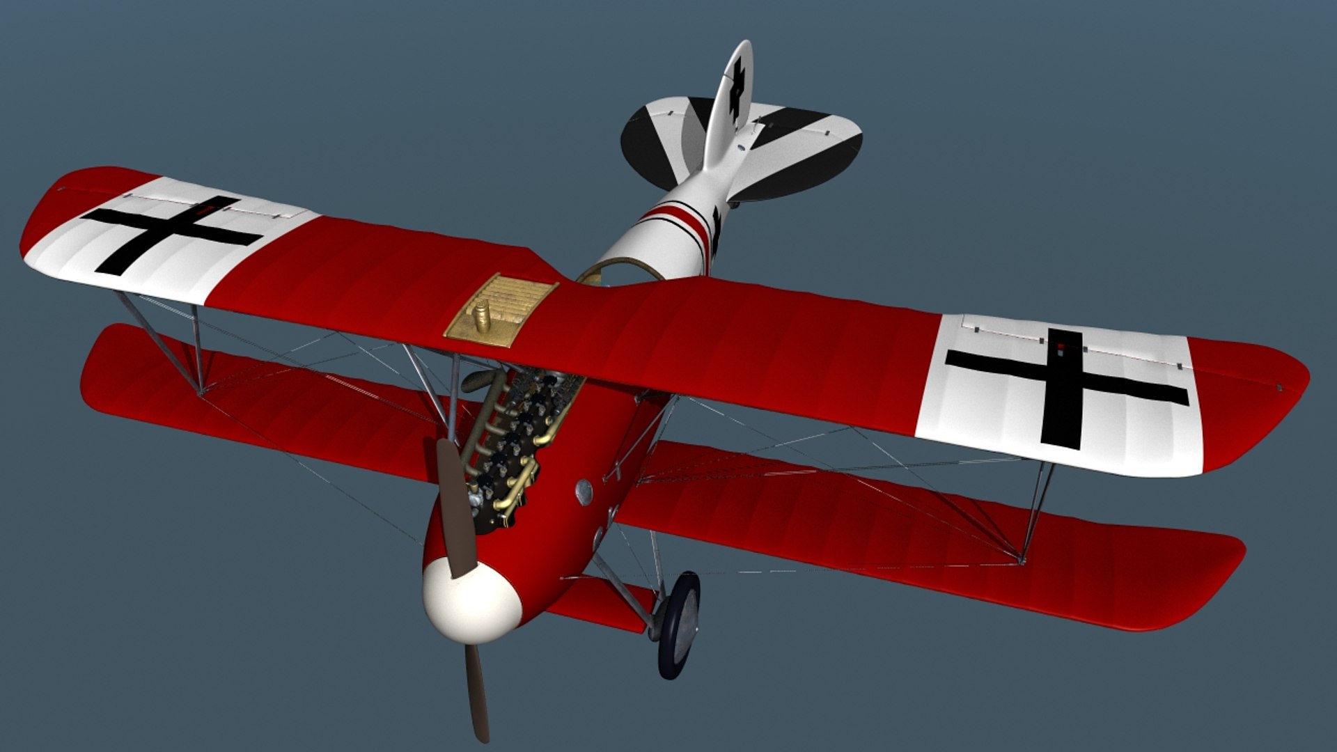 3d Albatros Dv