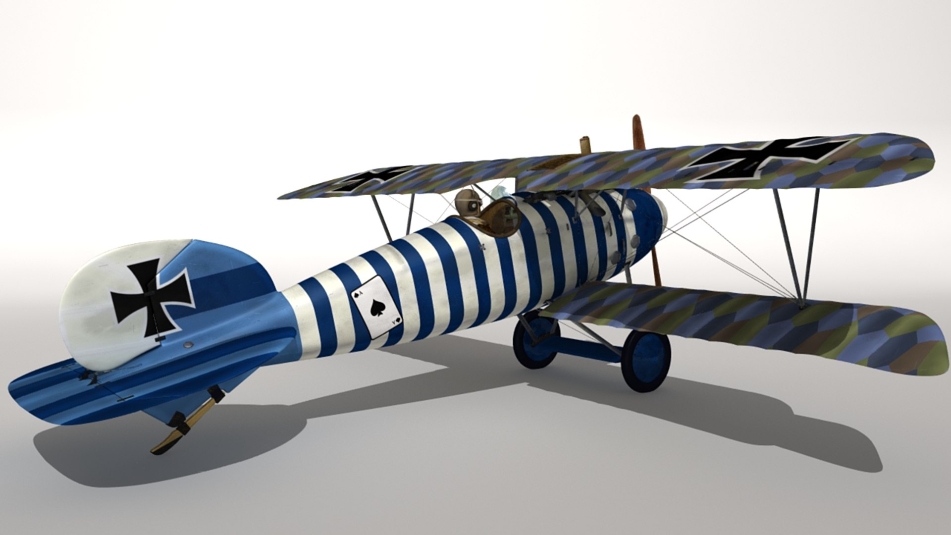 3d Albatros Dv