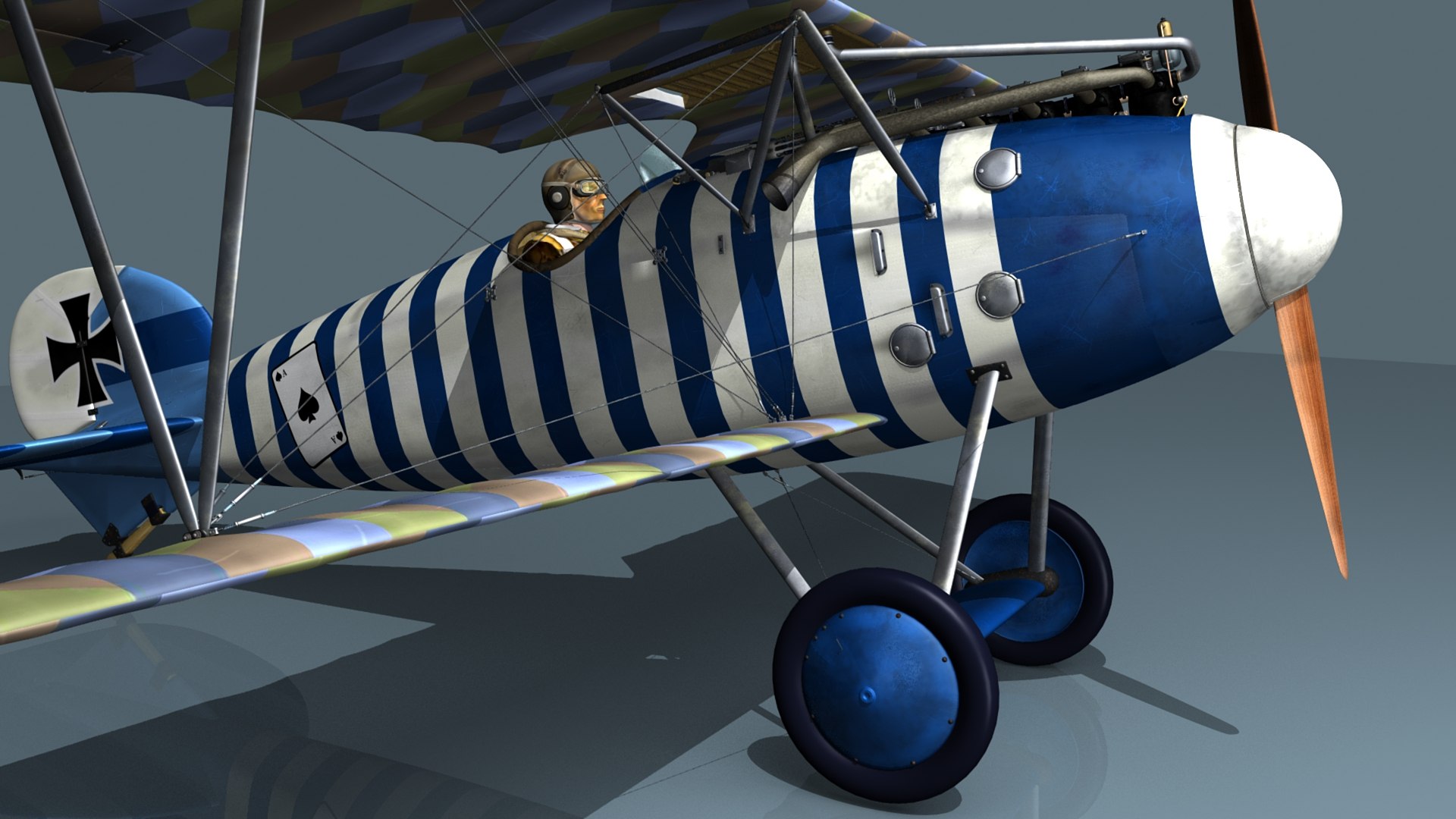 3d Albatros Dv