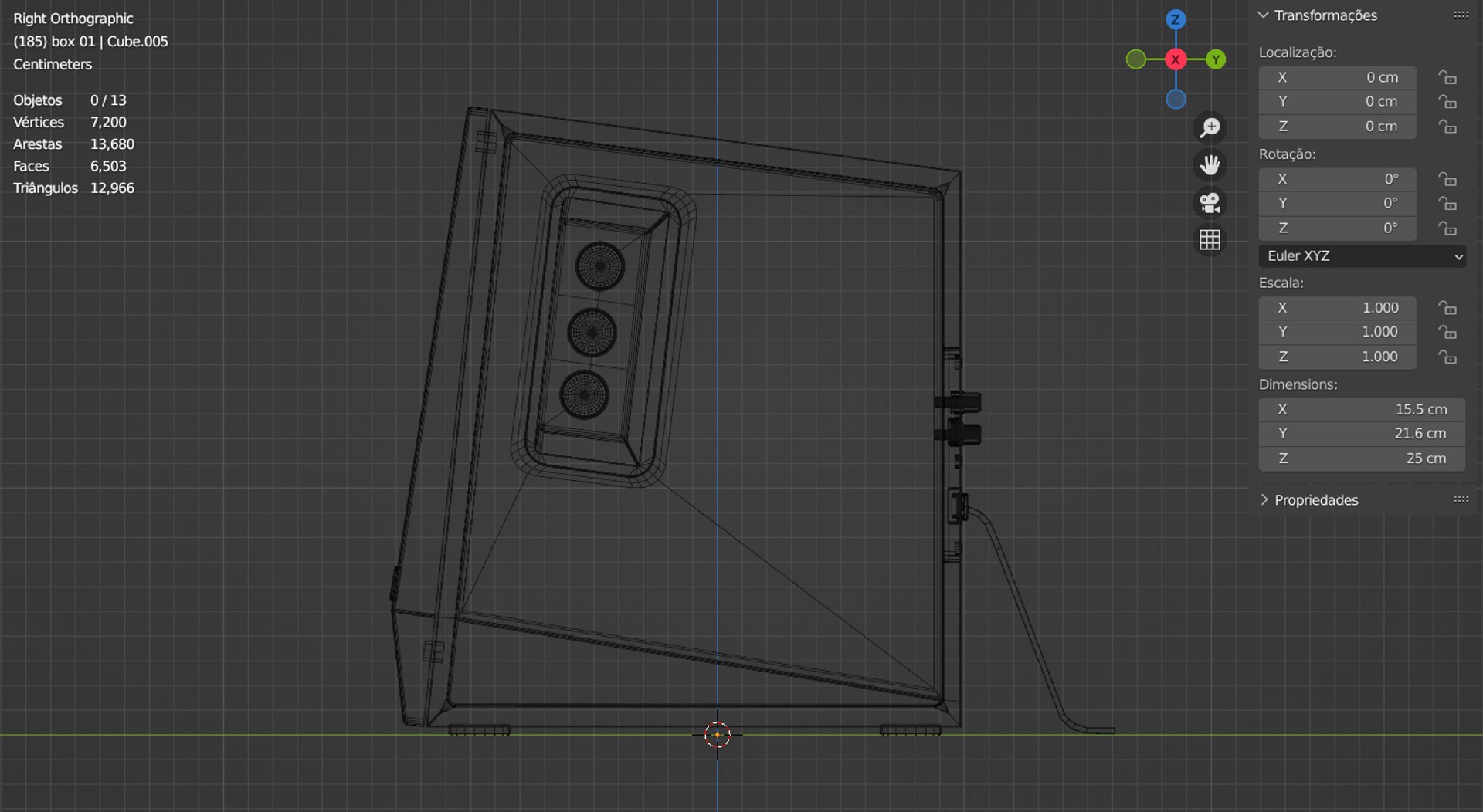 3D Speaker Sound Box PC 03 - TurboSquid 1883103