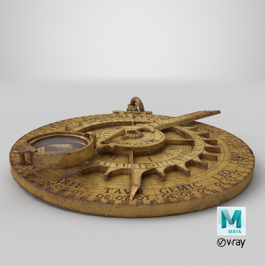 Astrolabe 3D model - TurboSquid 1184456