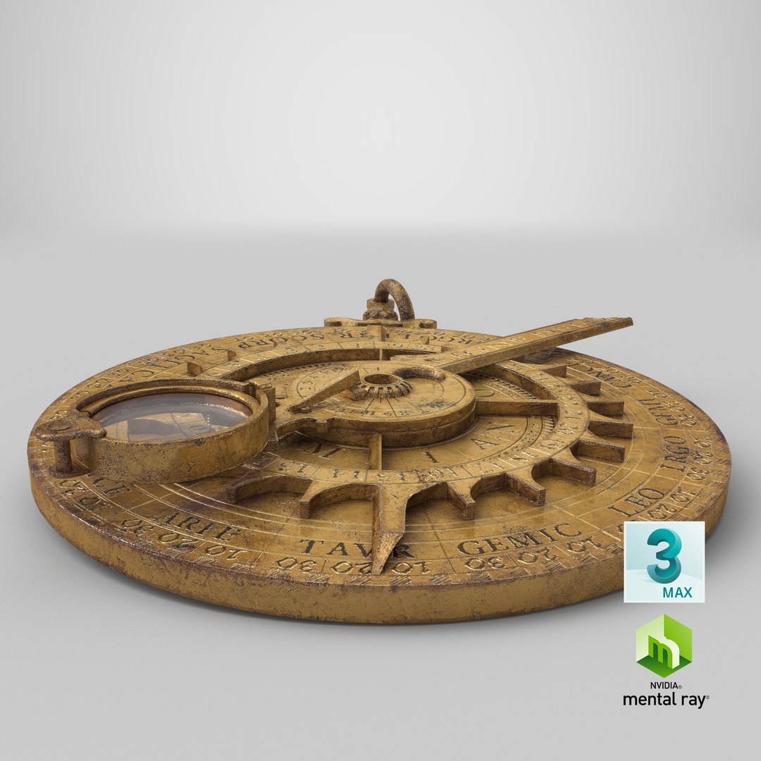 Astrolabe 3D model - TurboSquid 1184456
